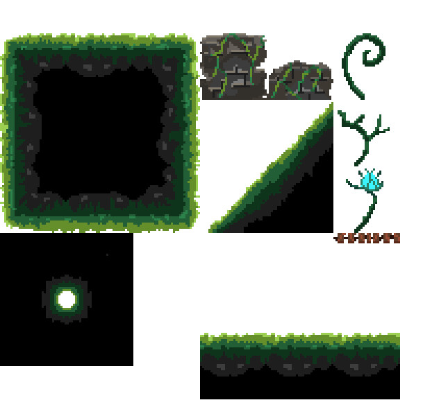 ArtStation - forest tileset