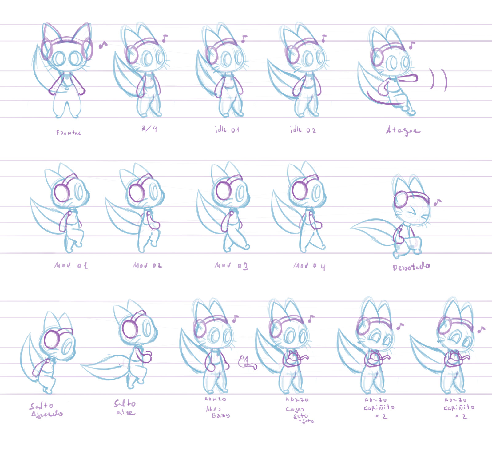 Skyler - DOCAT character design