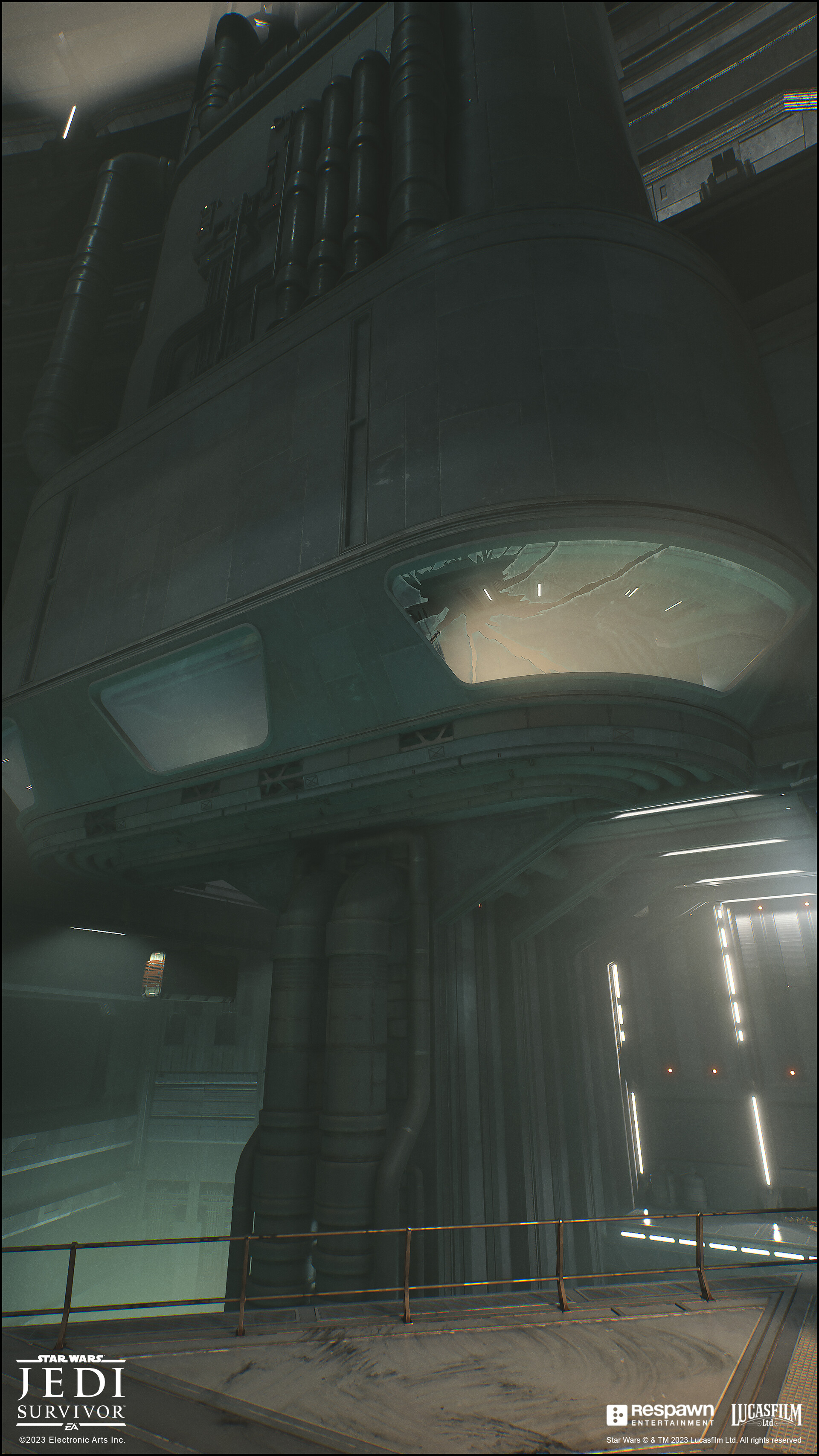 Billy Matjiunis - Star Wars Jedi: Survivor | Lucrehulk | Core Interior