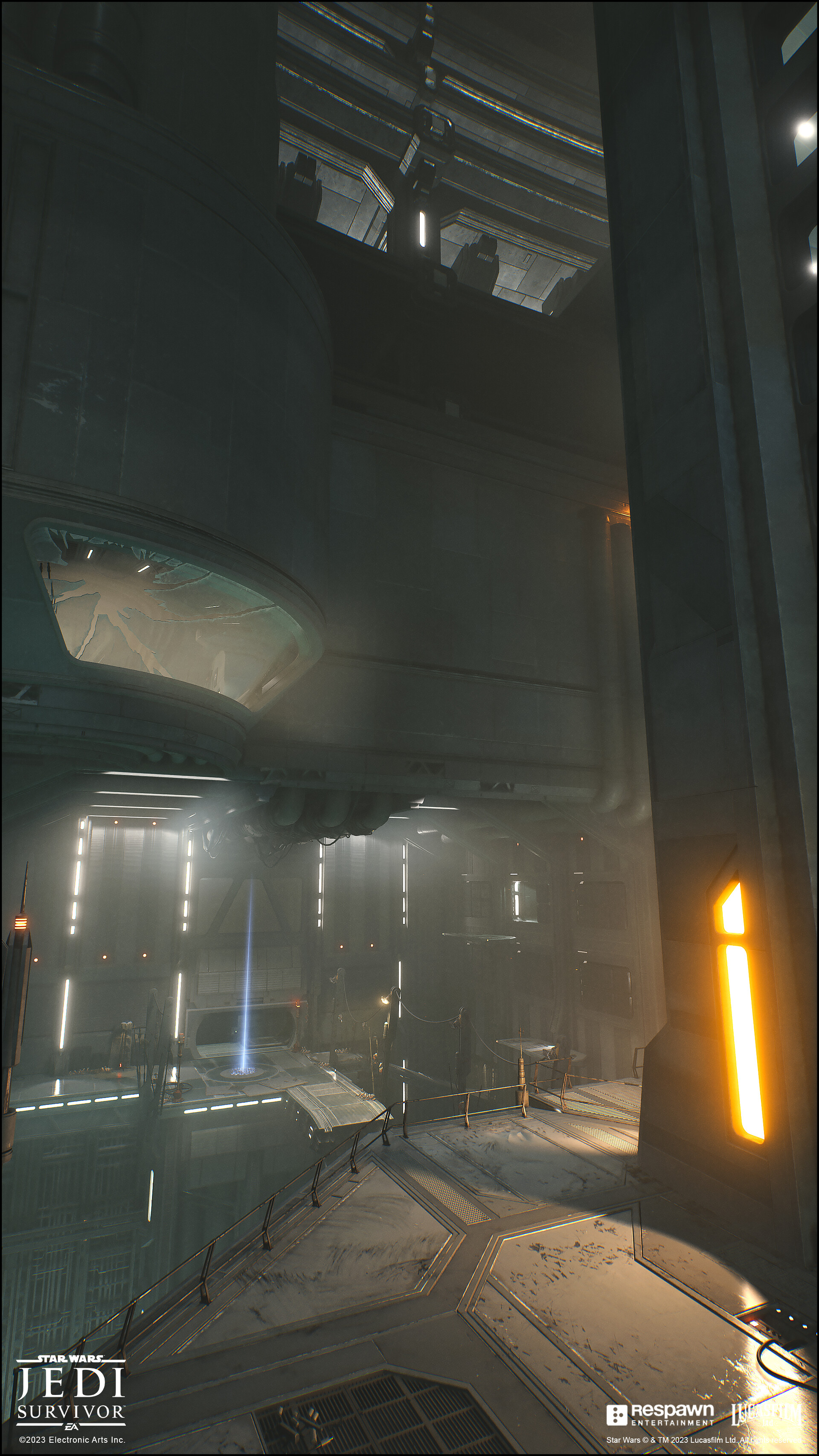 Billy Matjiunis - Star Wars Jedi: Survivor | Lucrehulk | Core Interior