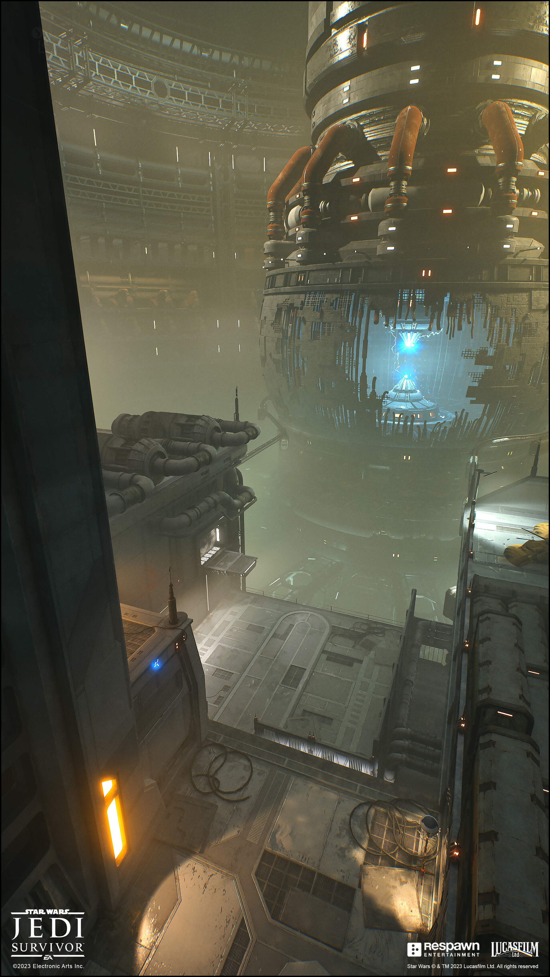 Billy Matjiunis - Star Wars Jedi: Survivor | Lucrehulk | Core Interior