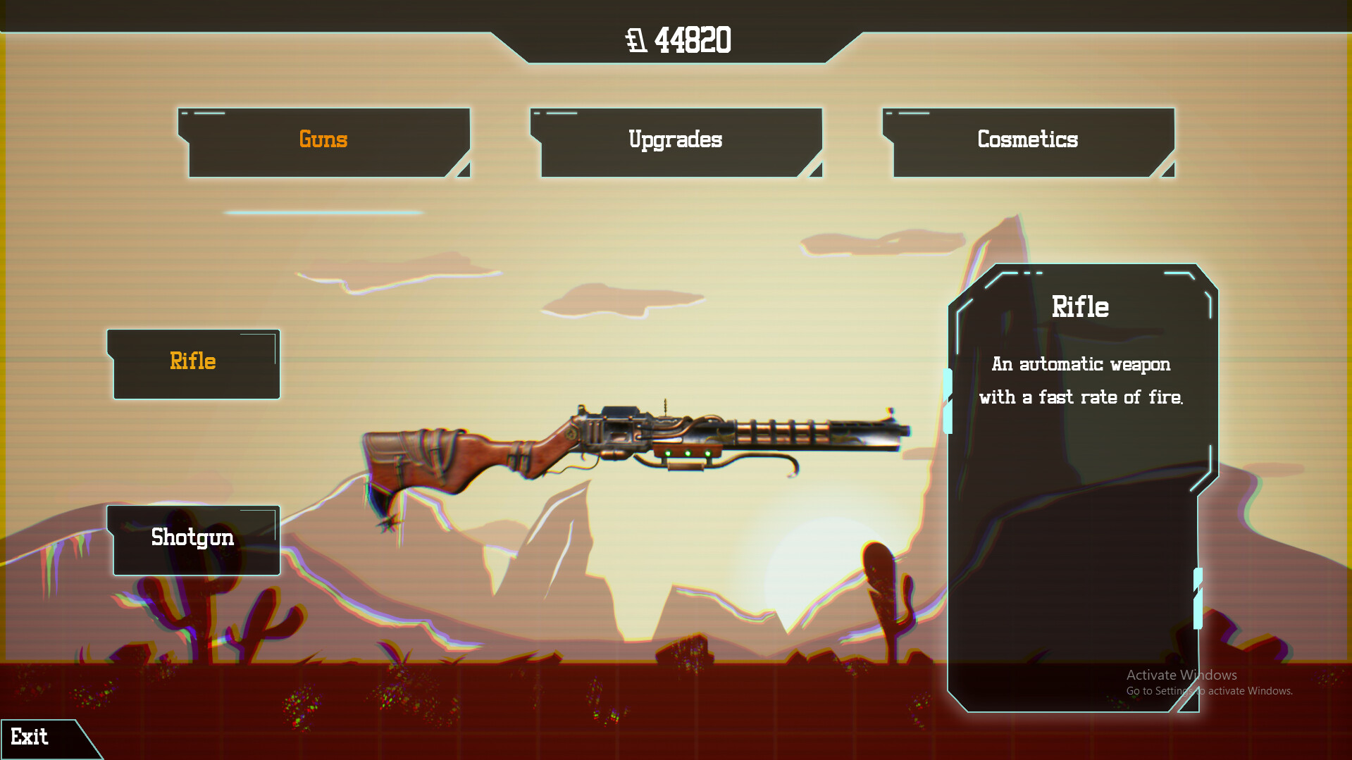 Deniz - Dust And Aliens UI