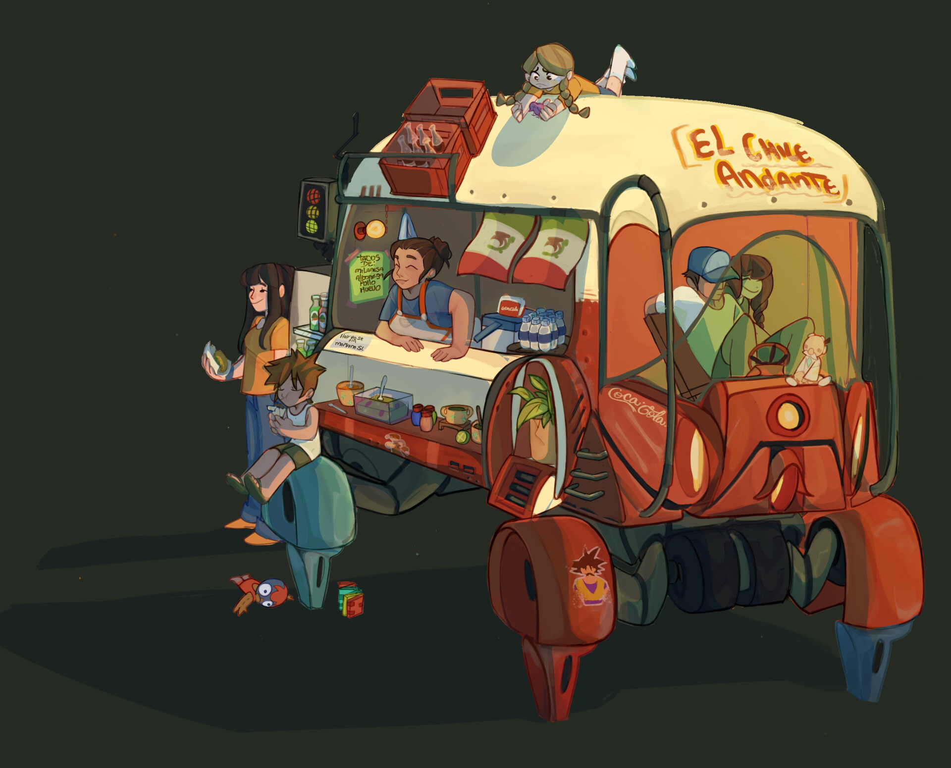 ArtStation - mexican mecha