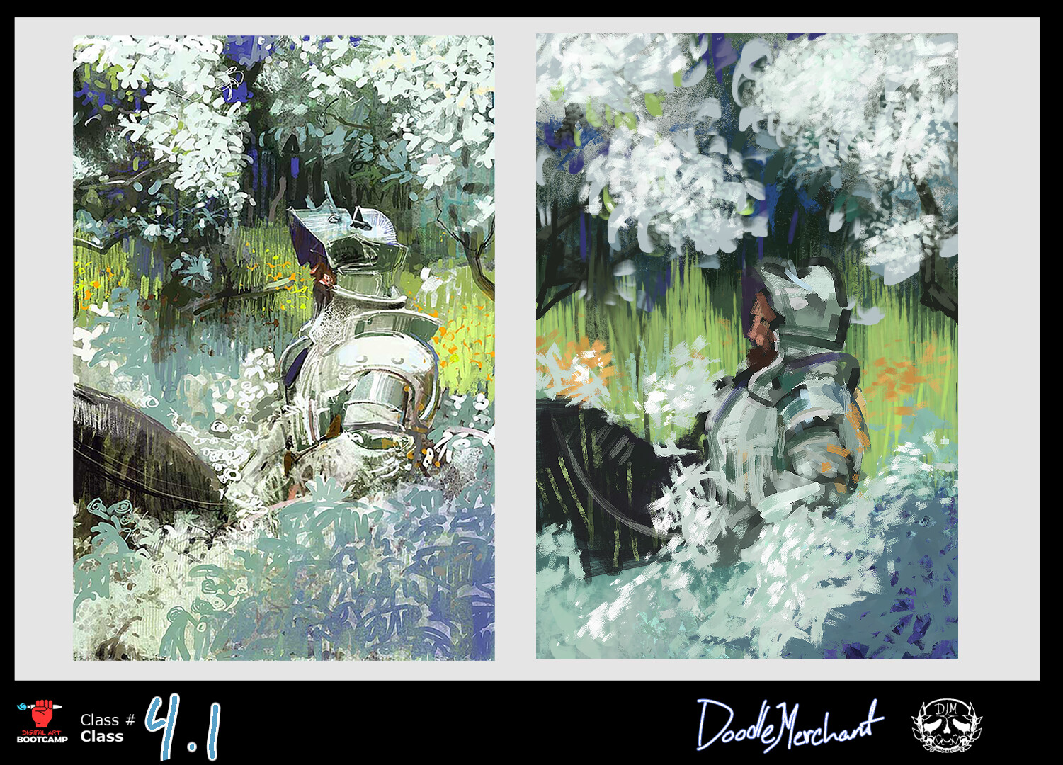 ArtStation - Digital Art bootcamp- Master Studies- 4.1