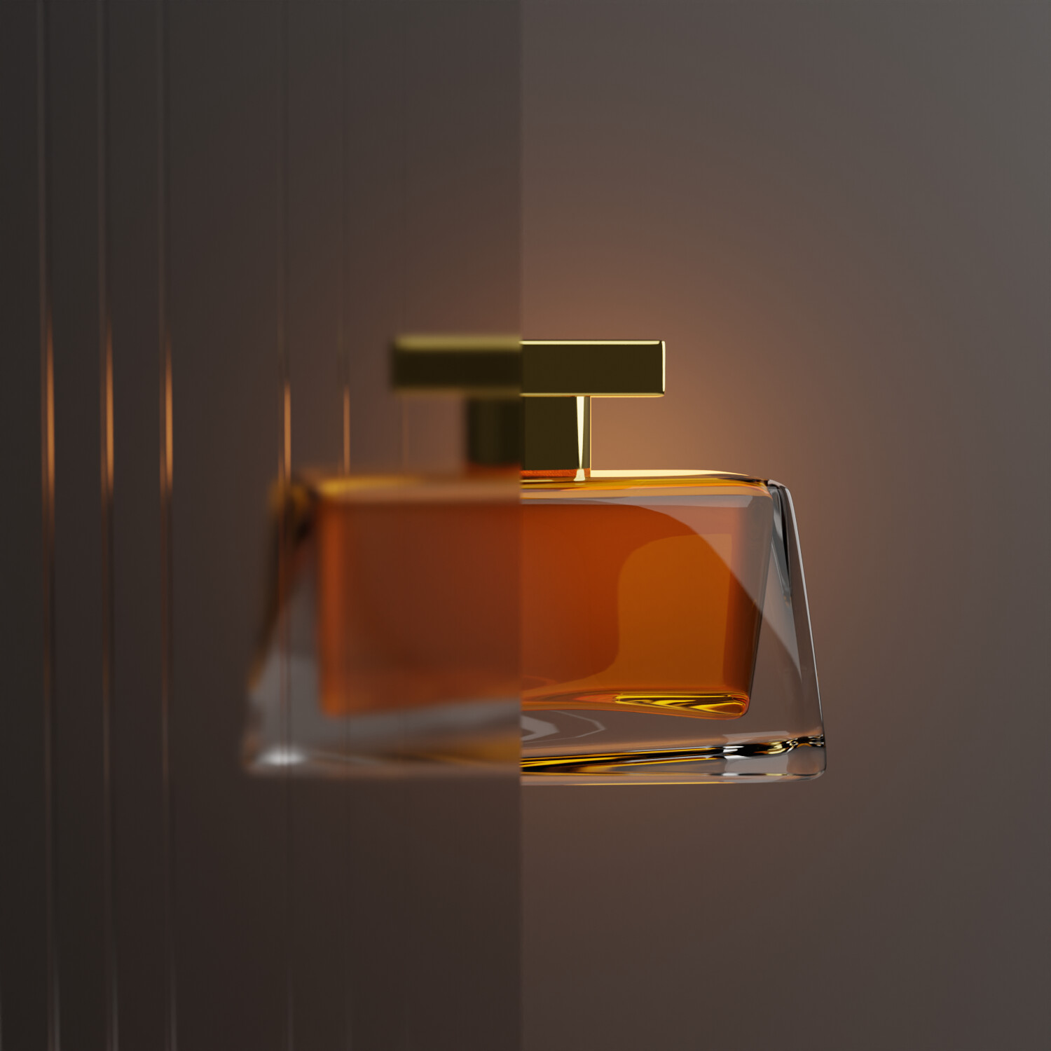 ArtStation - 3D realist perfume bottle made in blender