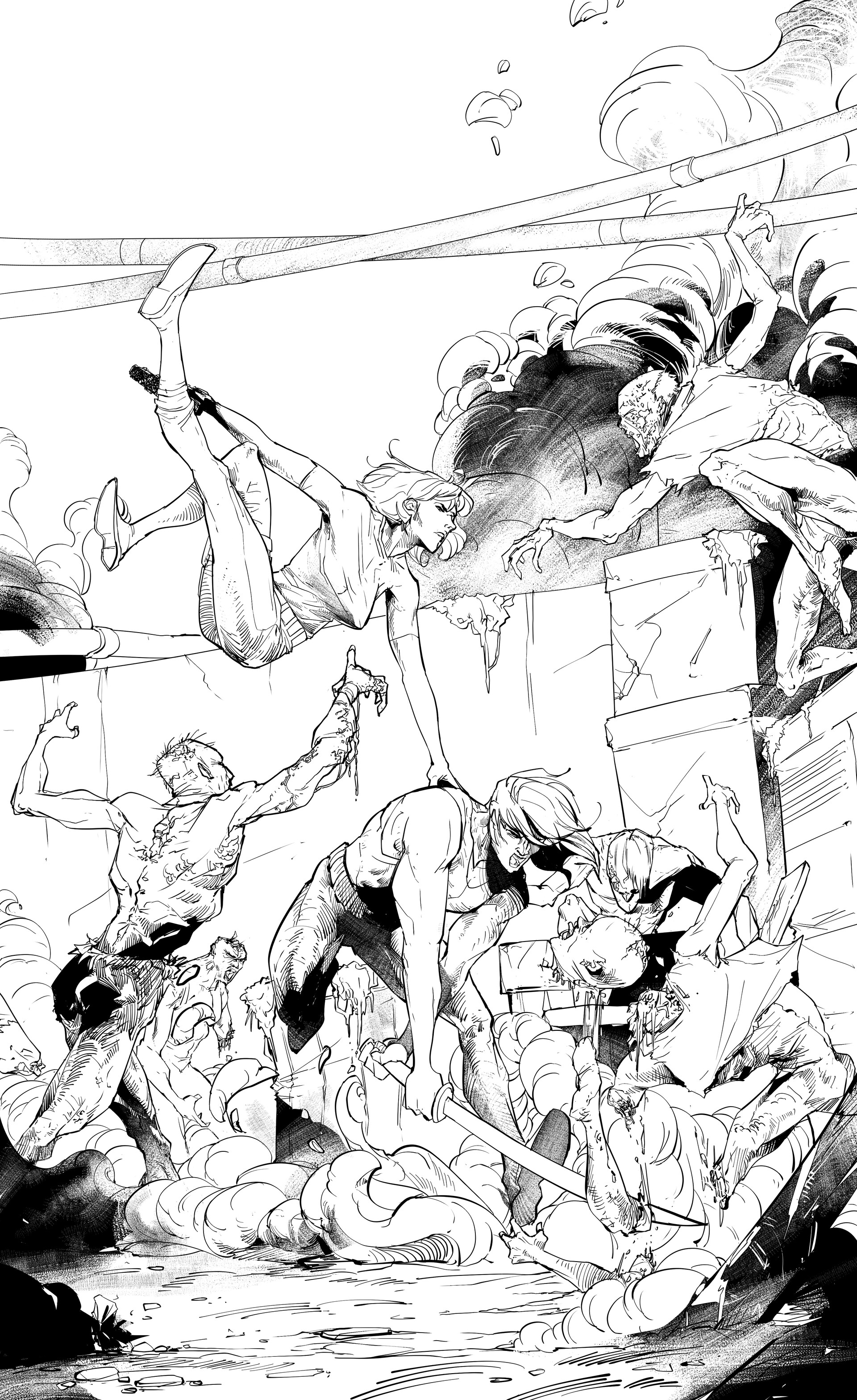 ArtStation - Comic book cover