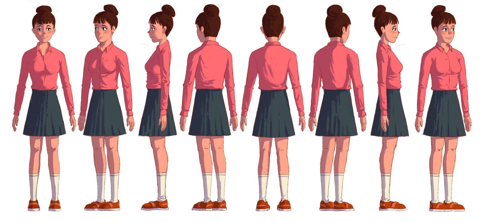 ArtStation - character sheet