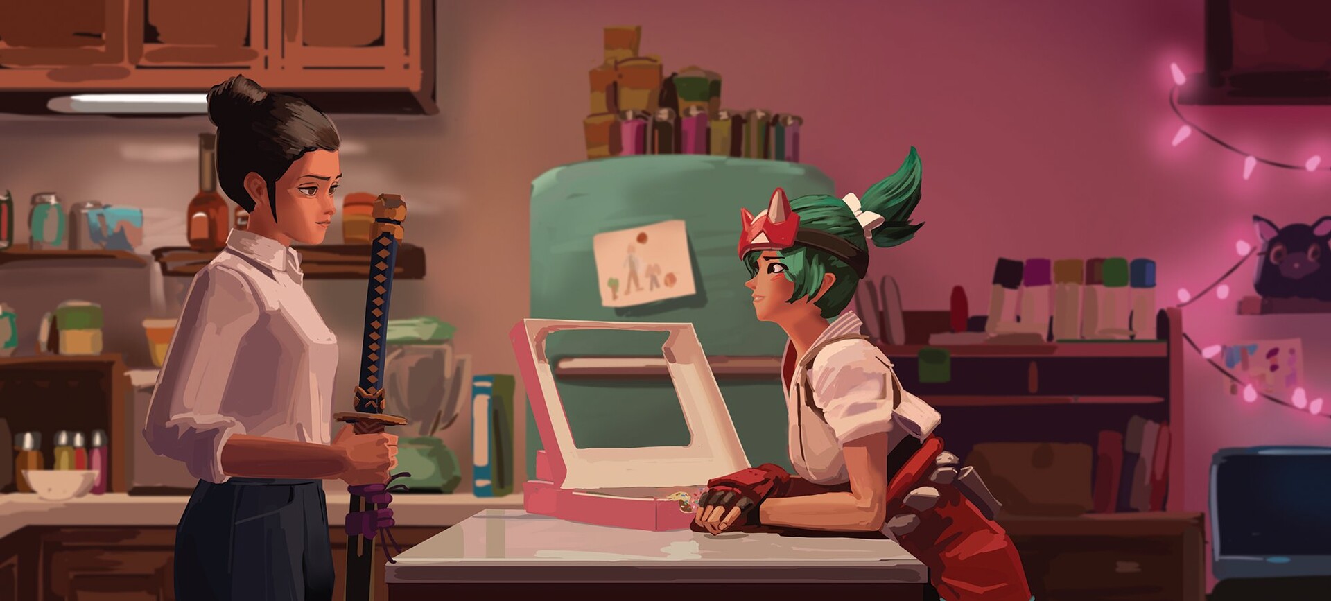 ArtStation - Blizzard Animation Studies - Kiriko