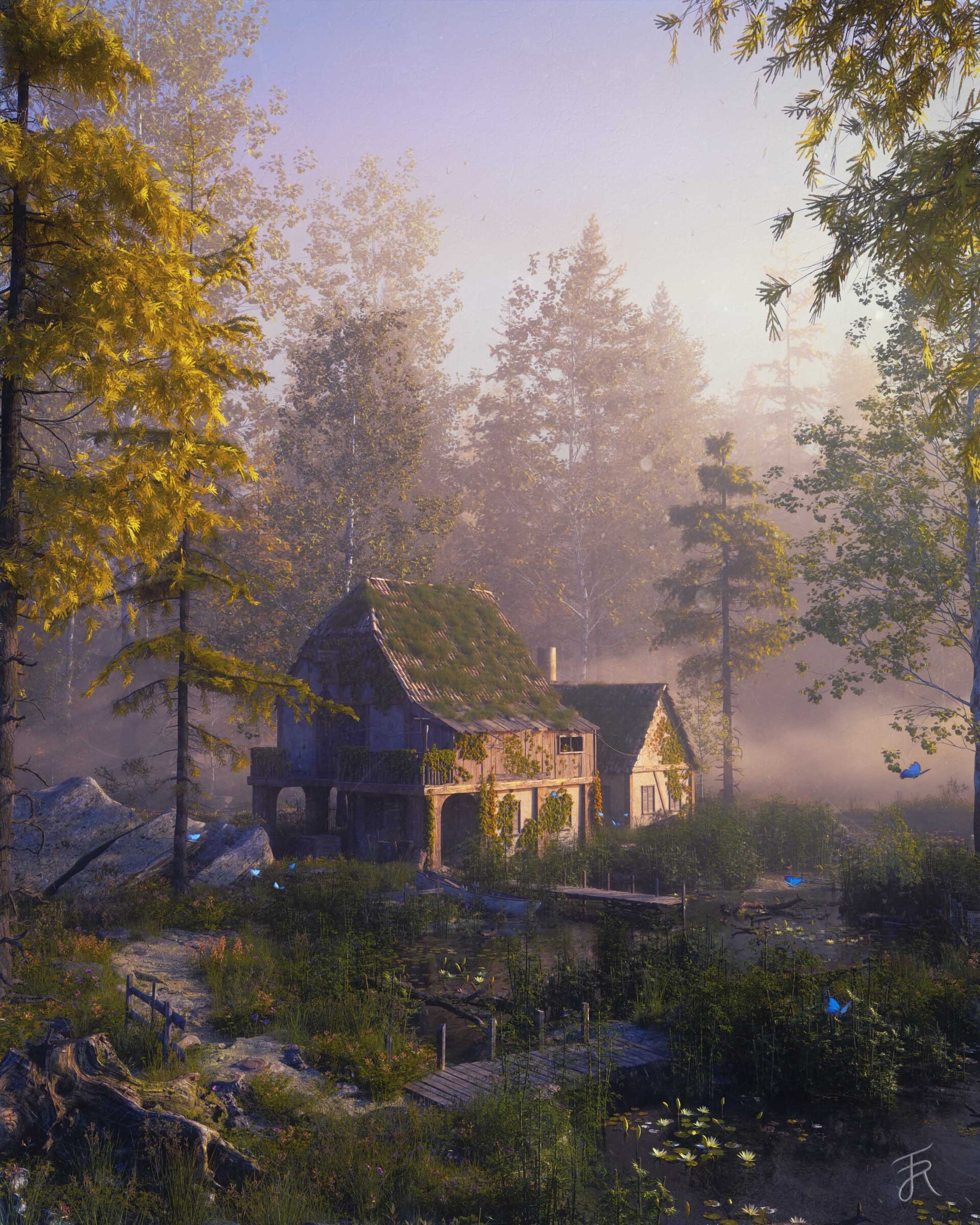 ArtStation - Morning Dew