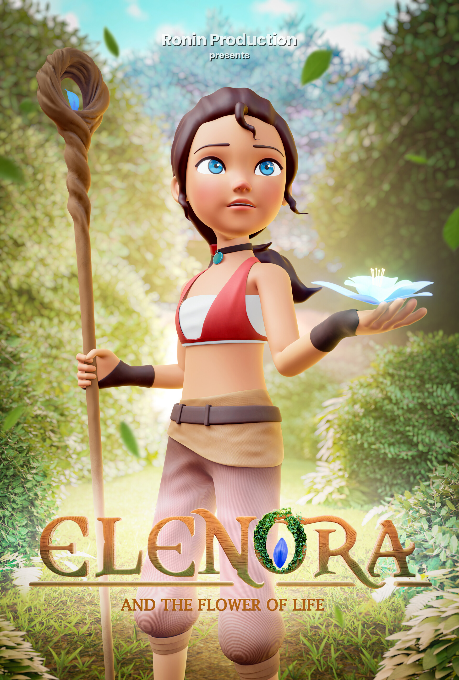 ArtStation - Elenora and The Flower of Life