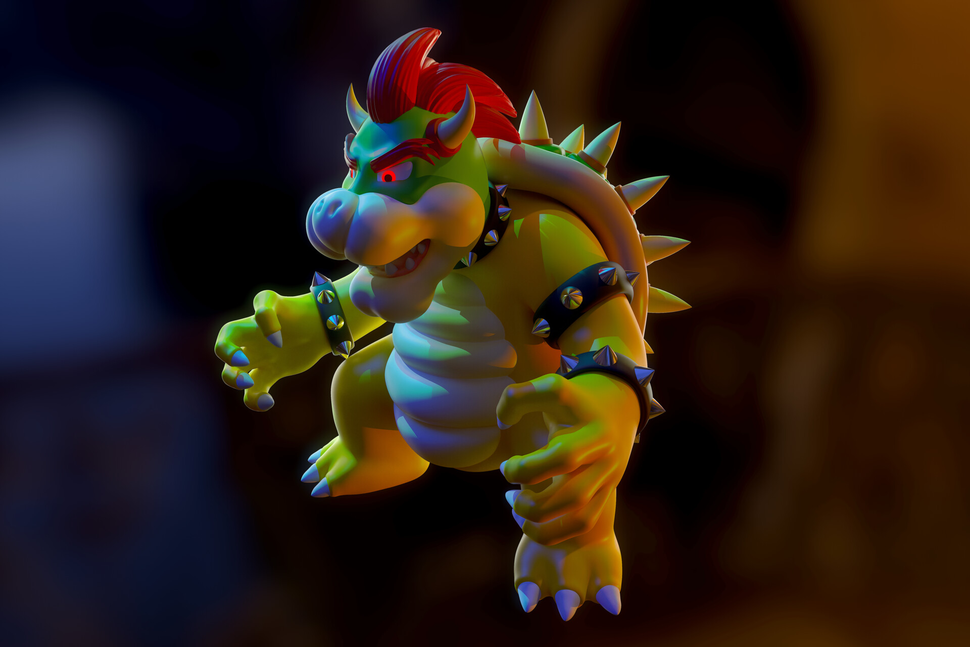 ArtStation - Bowser from Mario