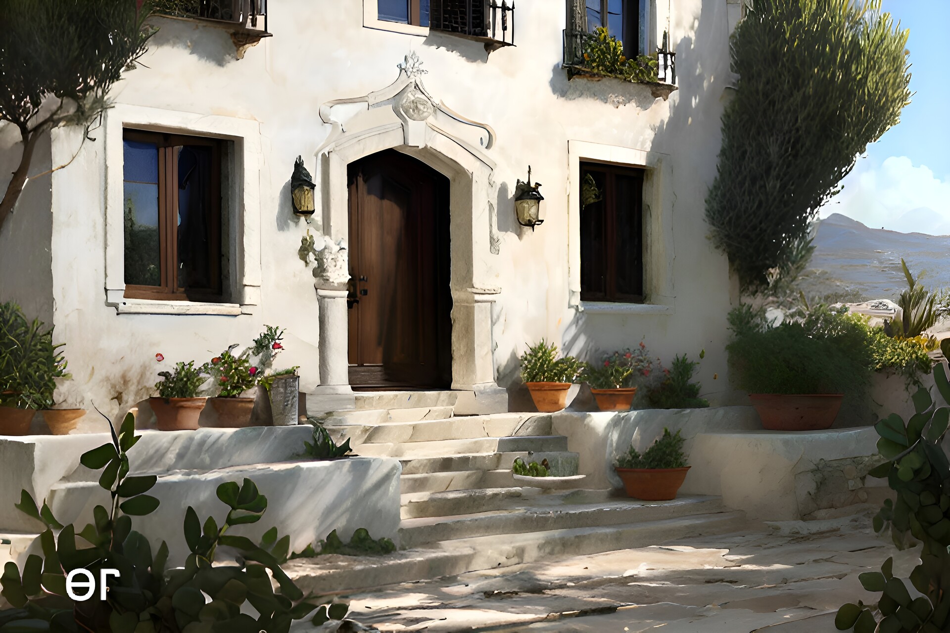 ArtStation - Mediterranean house II