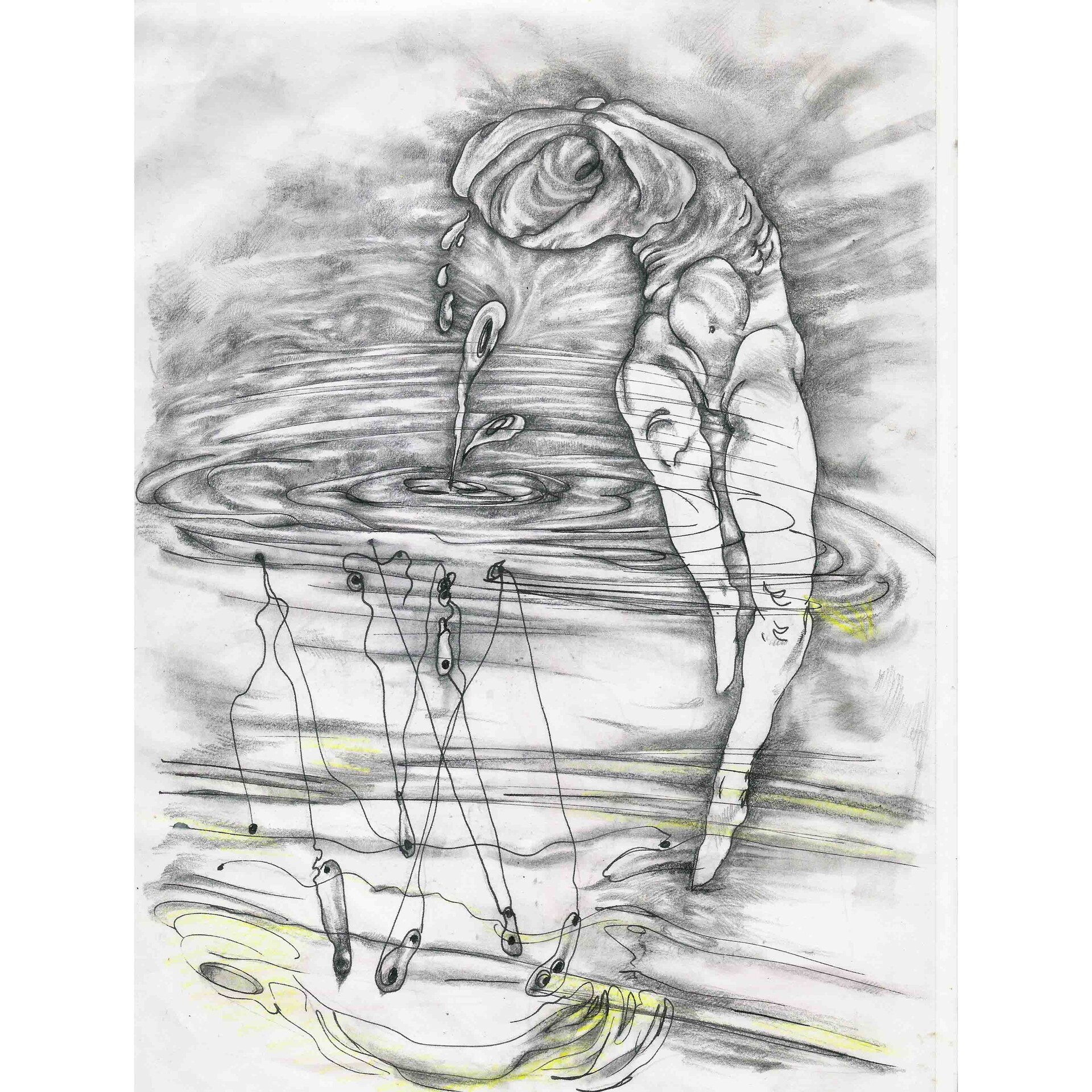 ArtStation - Figure drawing based in a surrealist perspective