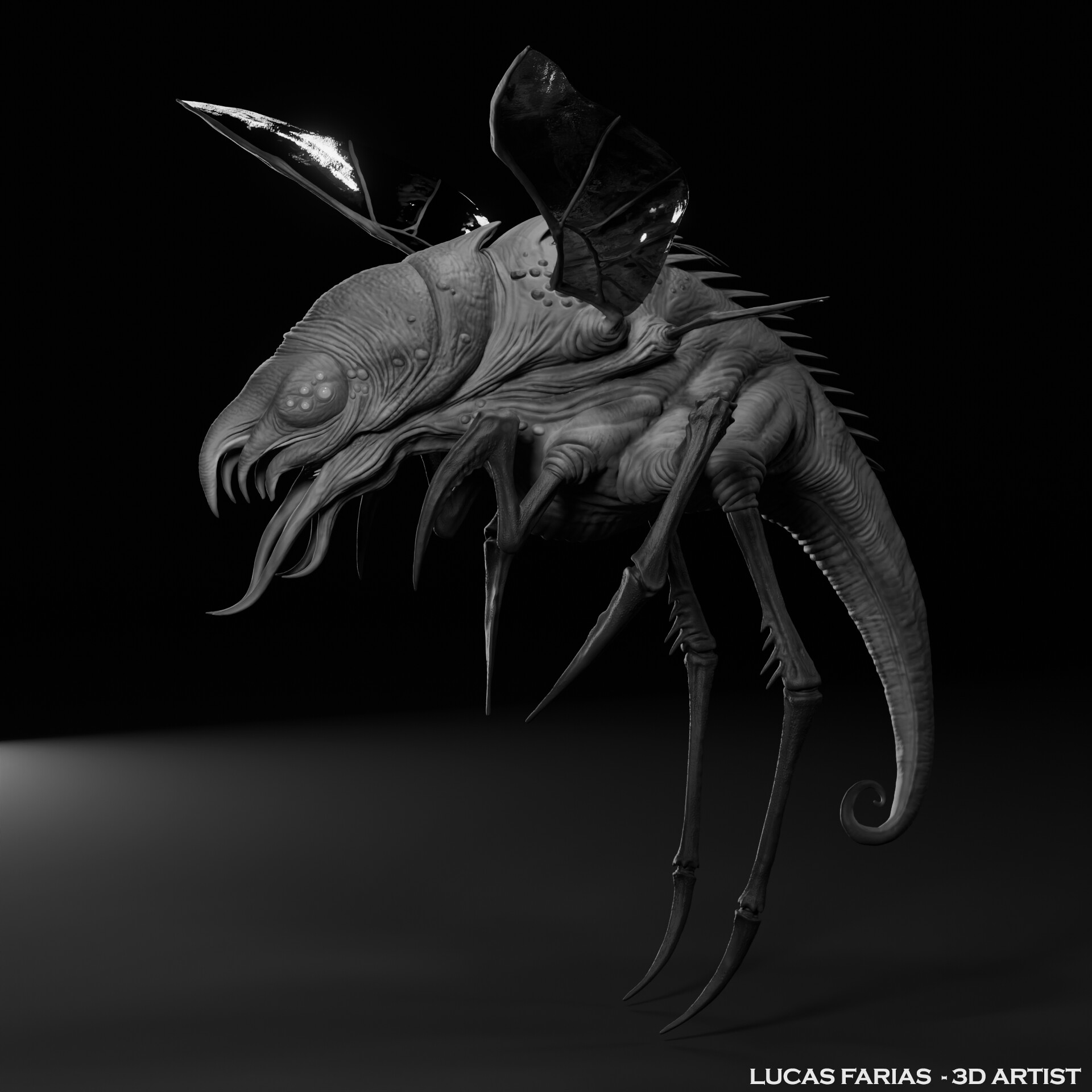 ArtStation - Flying Creature