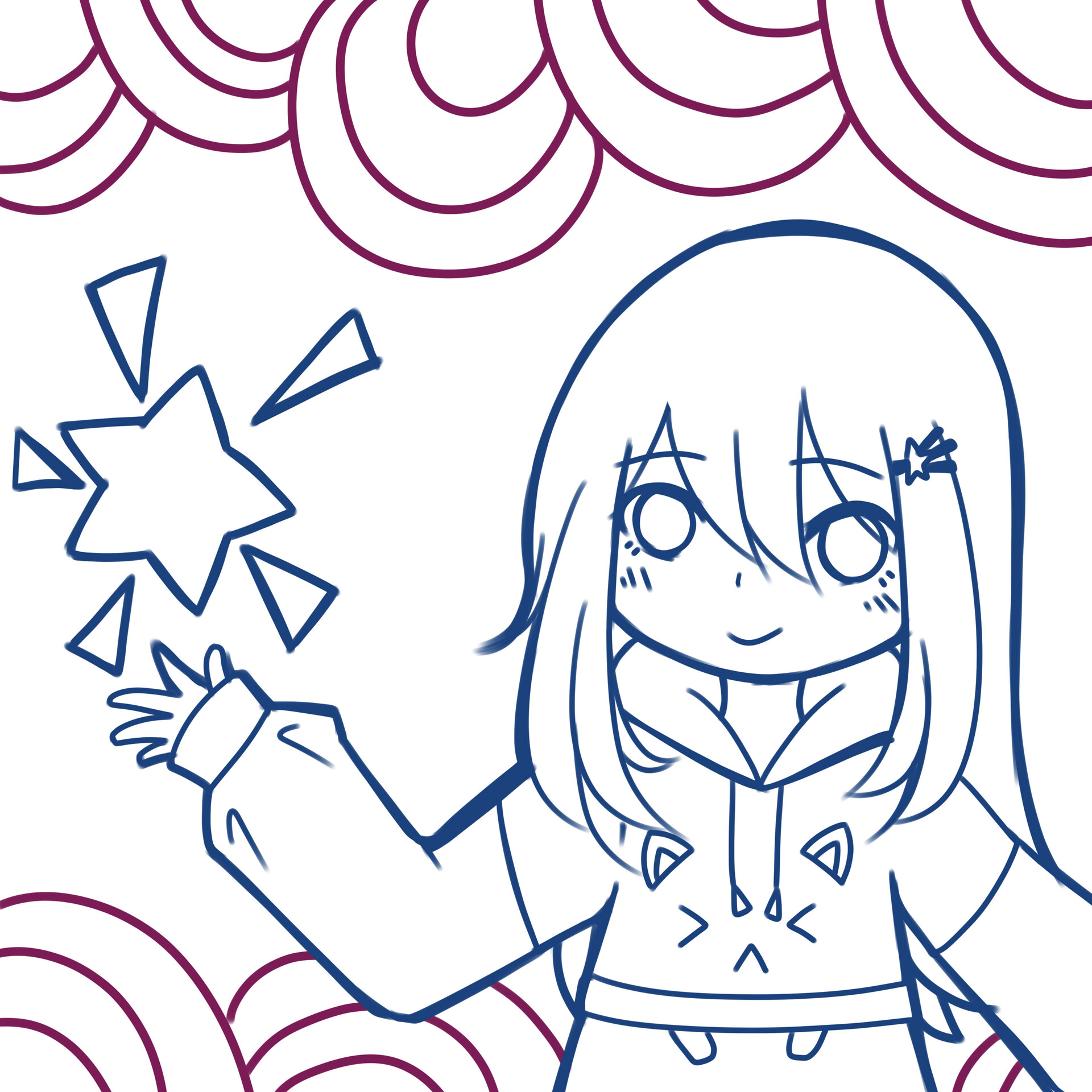 ArtStation - wip old comission