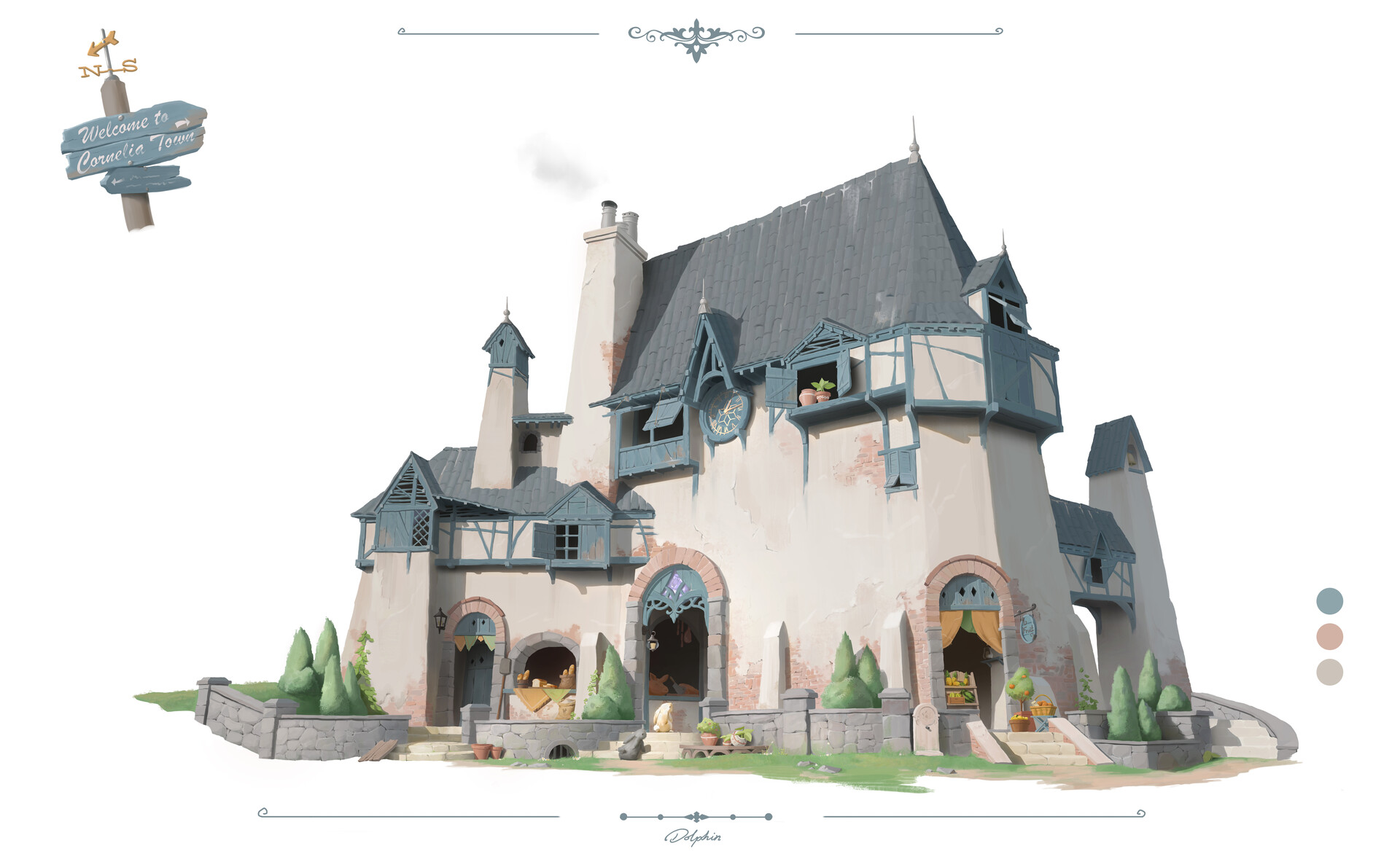 ArtStation - Cornelia Town