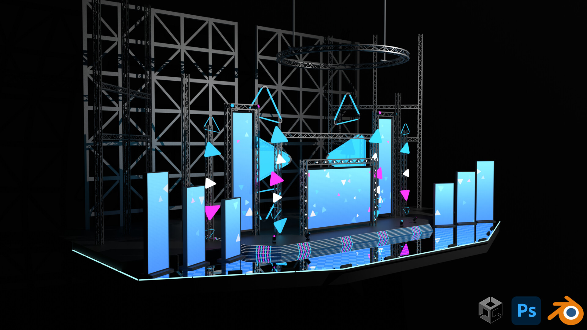 Chase Yamaguchi - Hololive 3D Live Stage Recreation