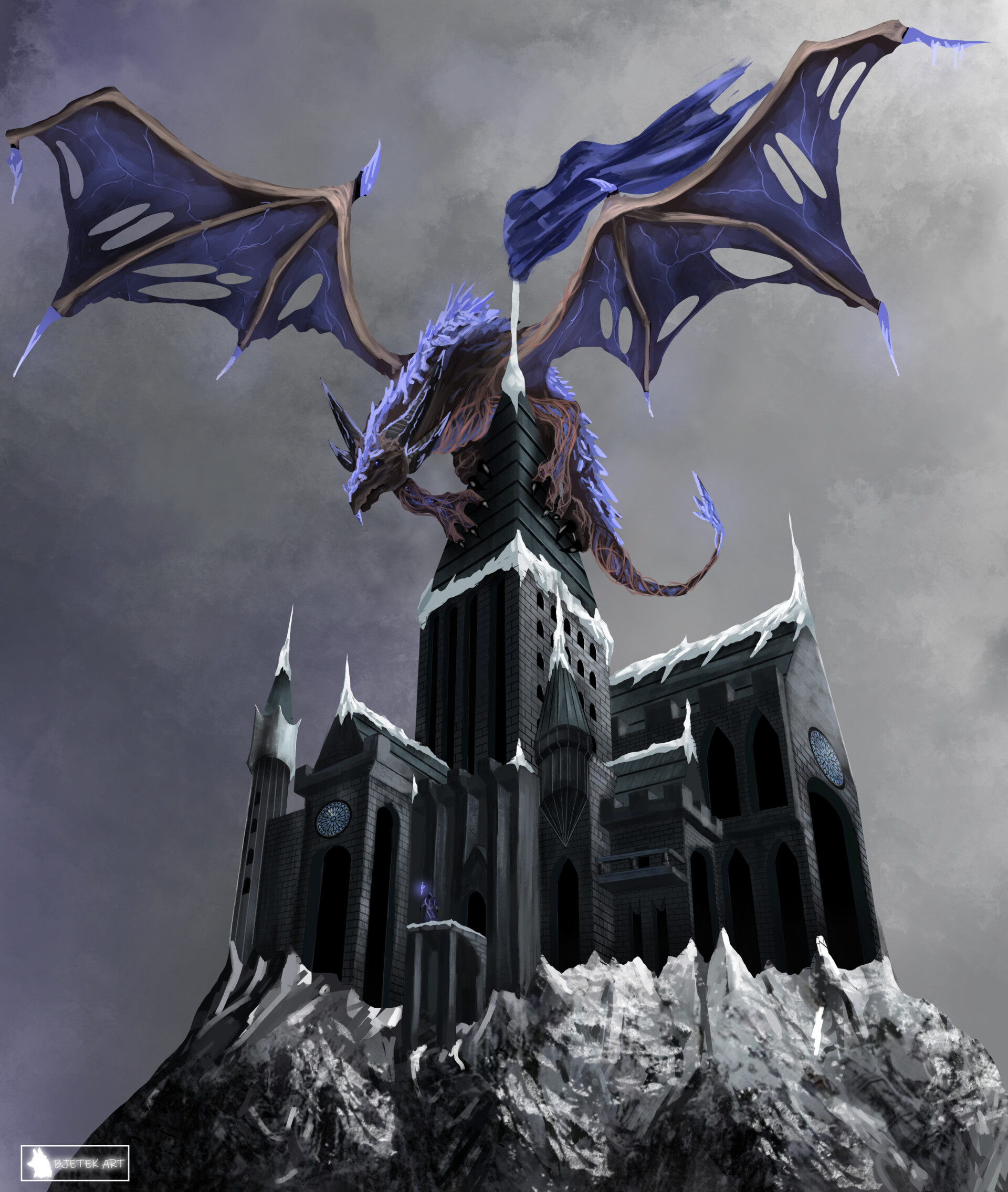 ArtStation - Castle of Dragon Master