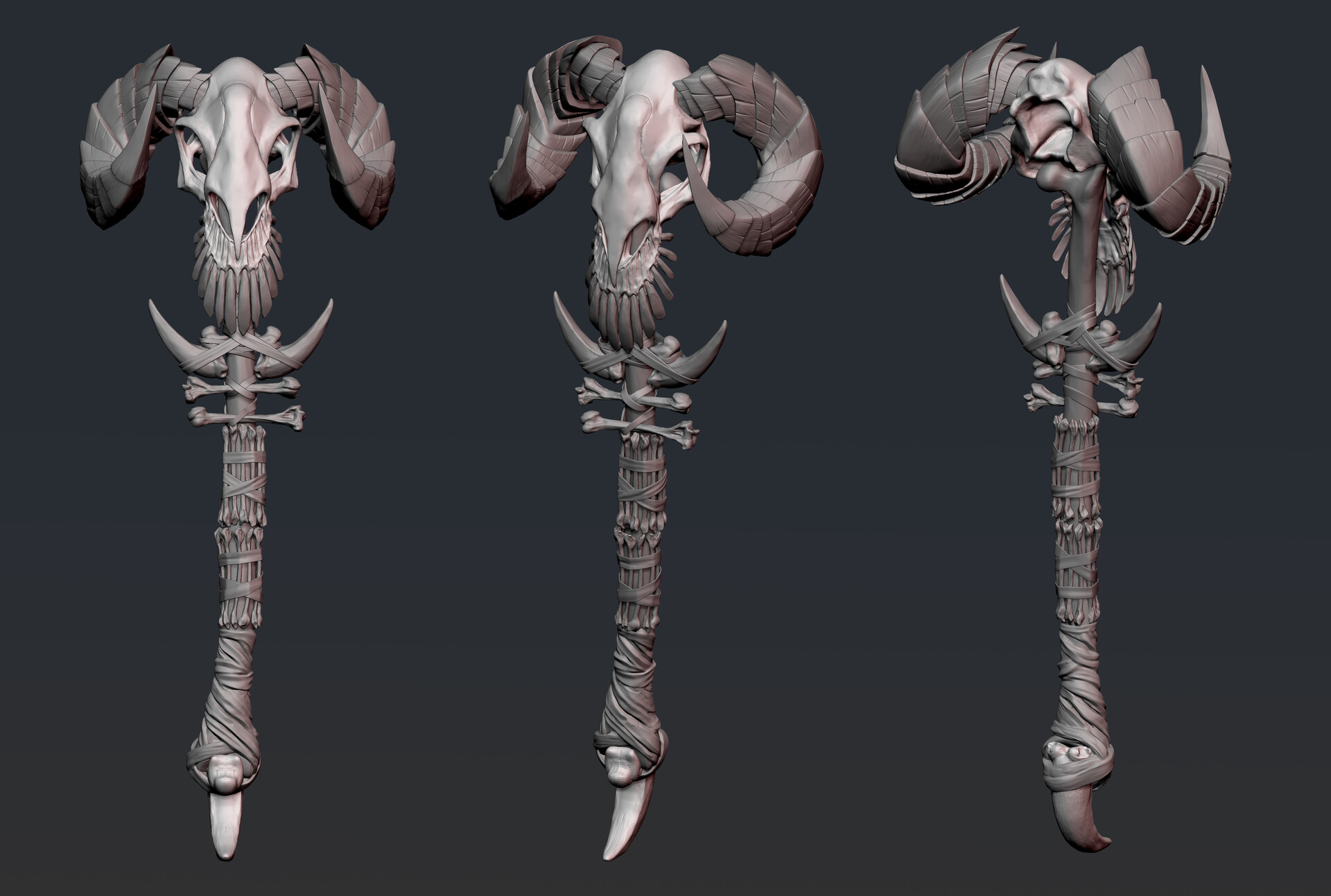 ArtStation - Weapon Bone