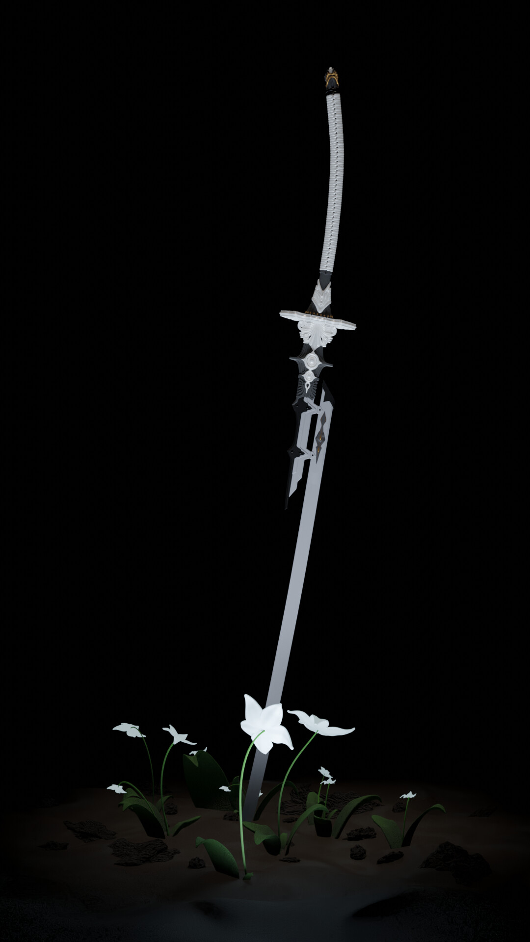 ArtStation - Virtuous Treaty -- Nier Automata Weapon Fan Art