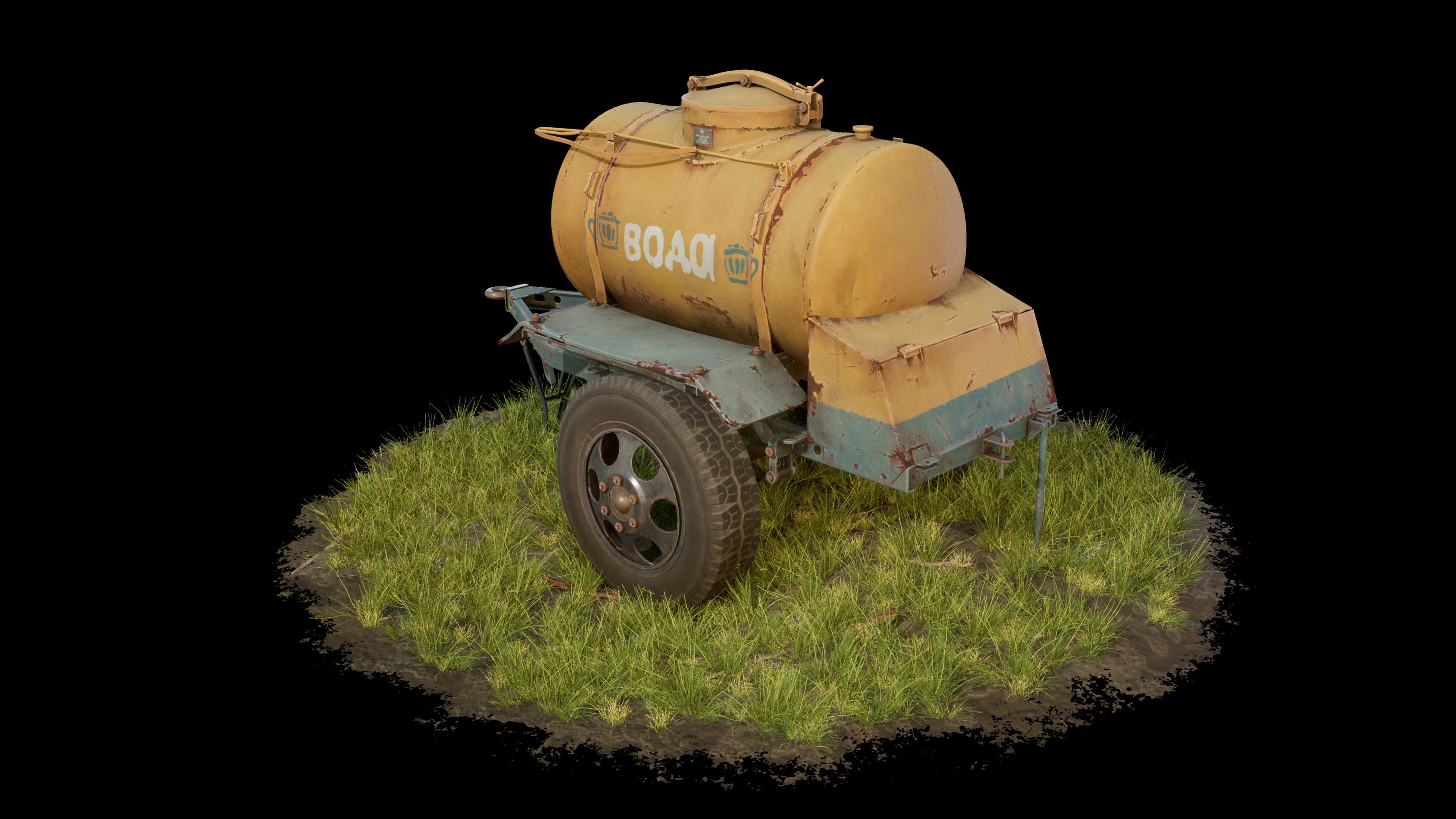 Anna Bishutina - Kvas tank trailer