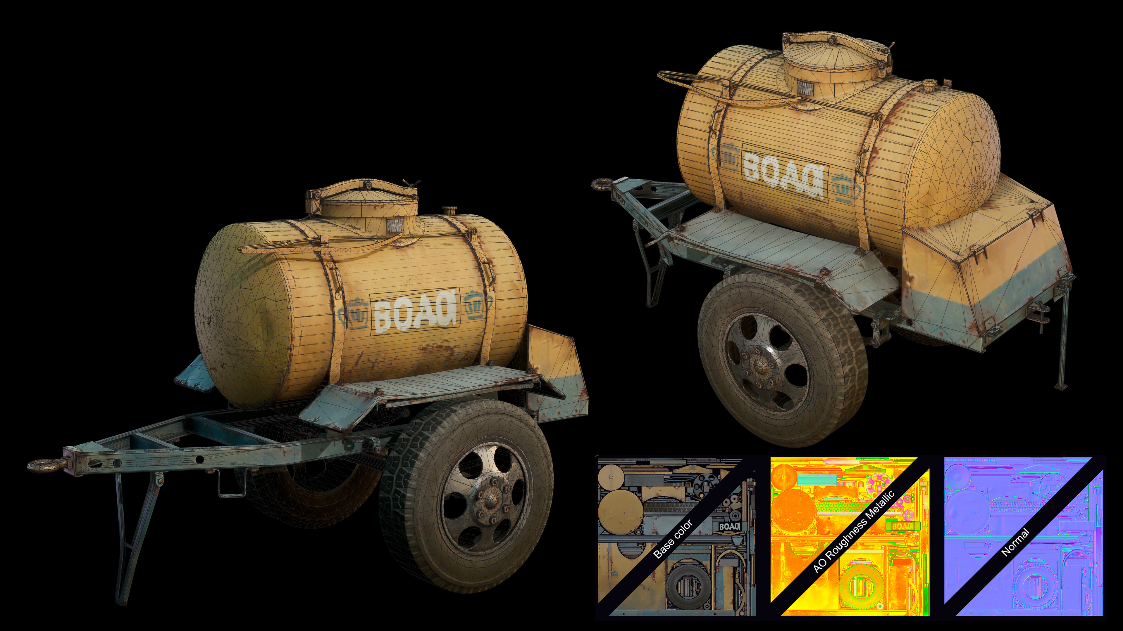 Anna Bishutina - Kvas tank trailer