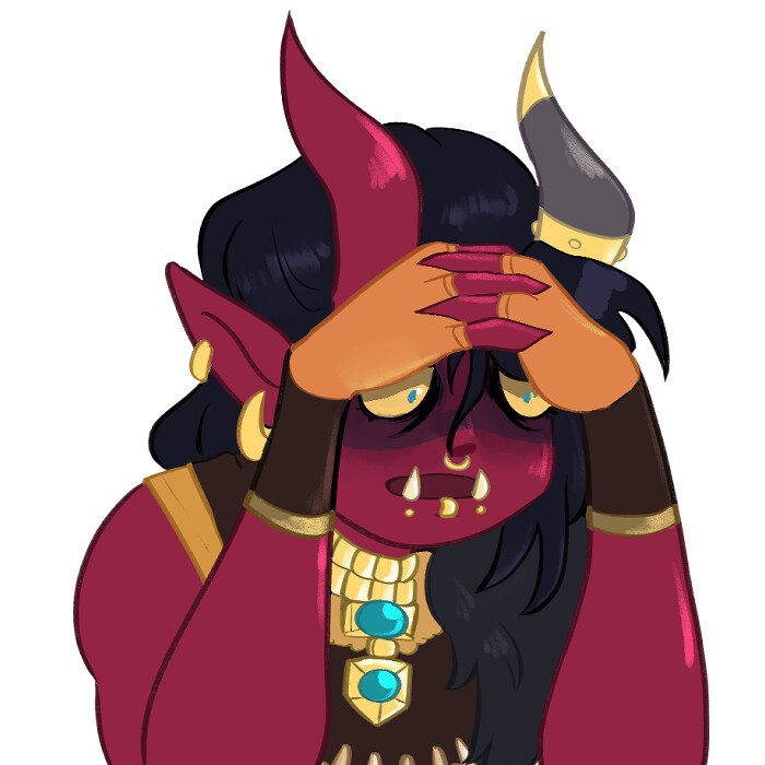 ArtStation - DnD Party Emotes || Commission