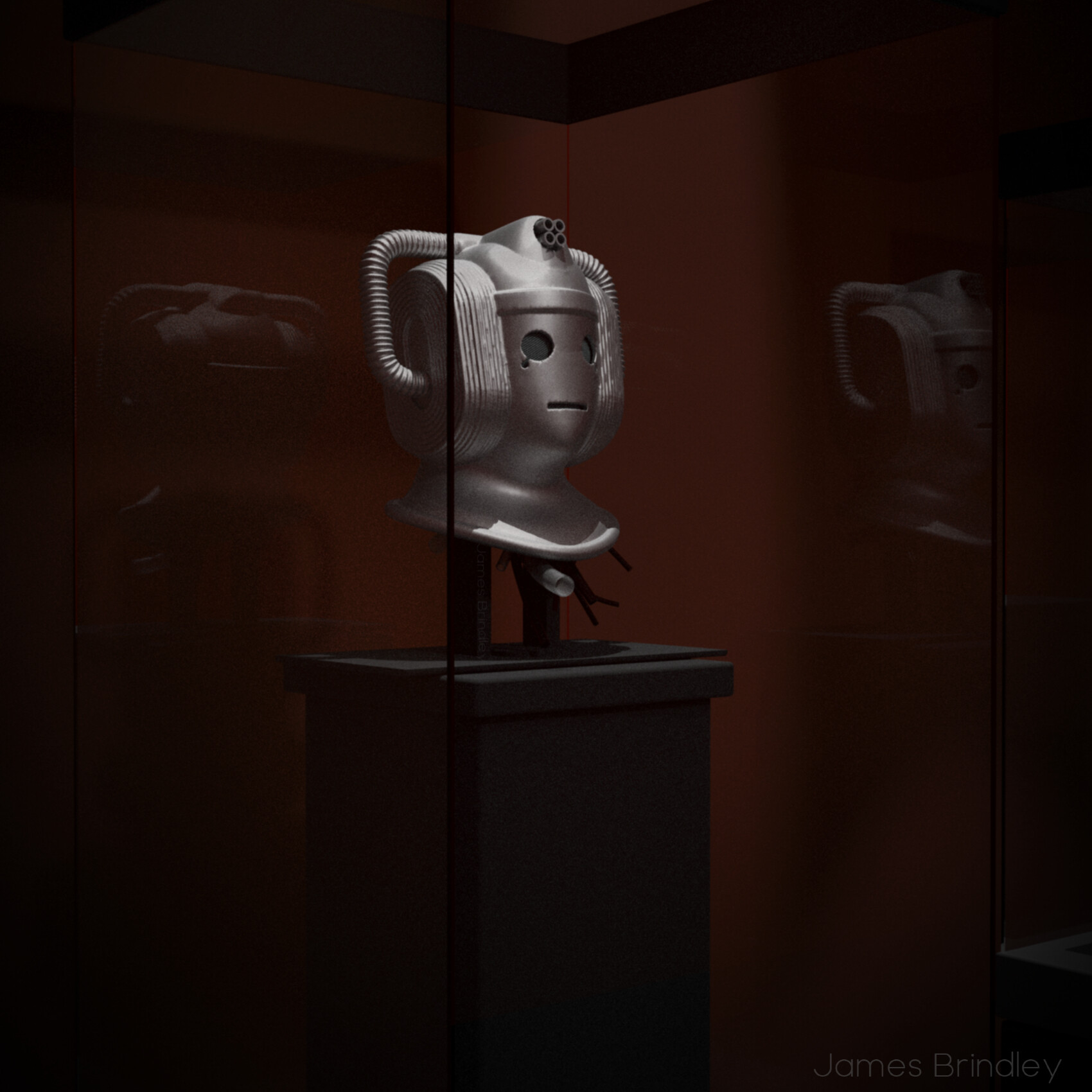 ArtStation - Henry van Statten collection - Dalek