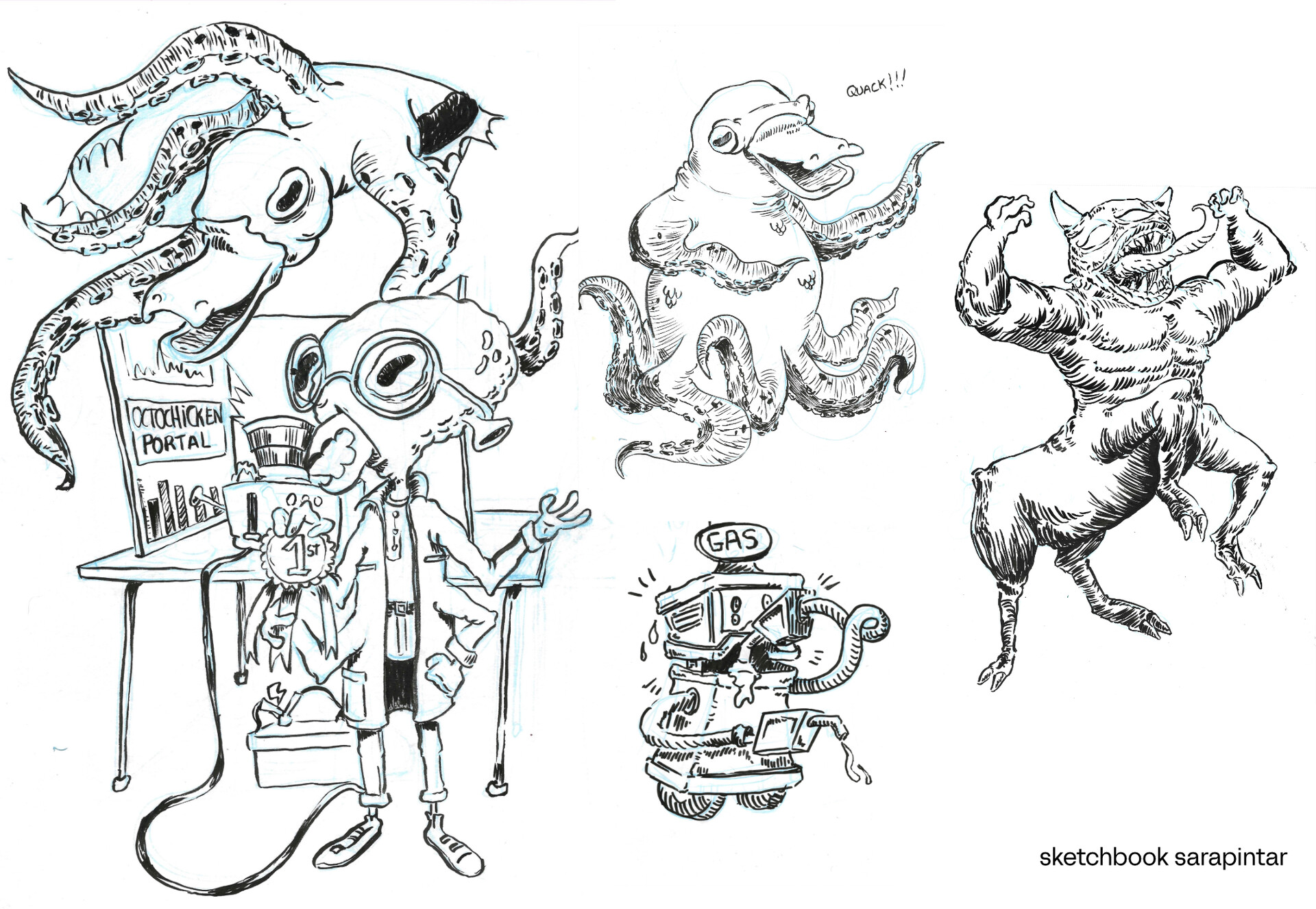 Sarapintar - Otherwordly Observer | Concept Art