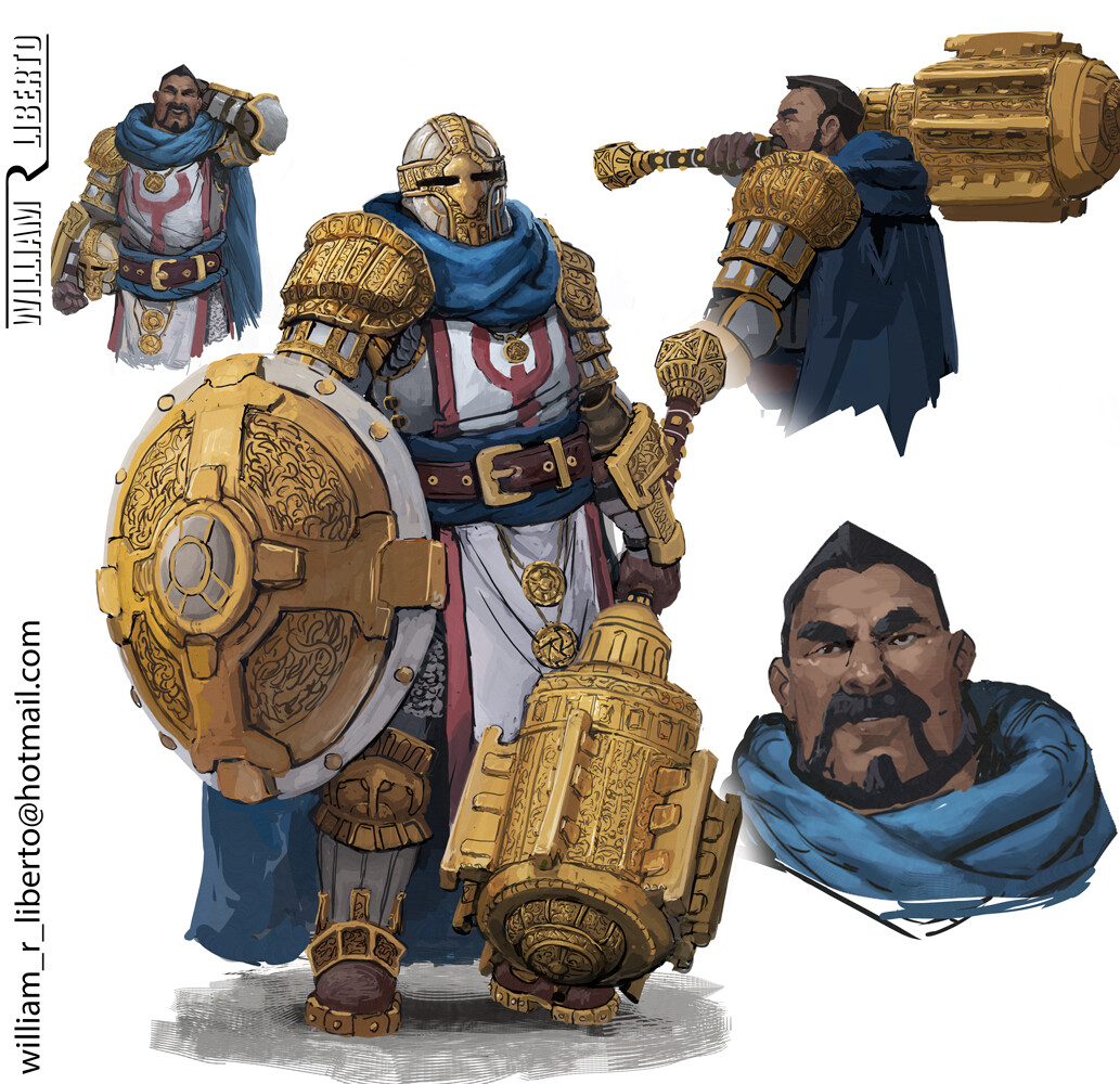 ArtStation - character knight