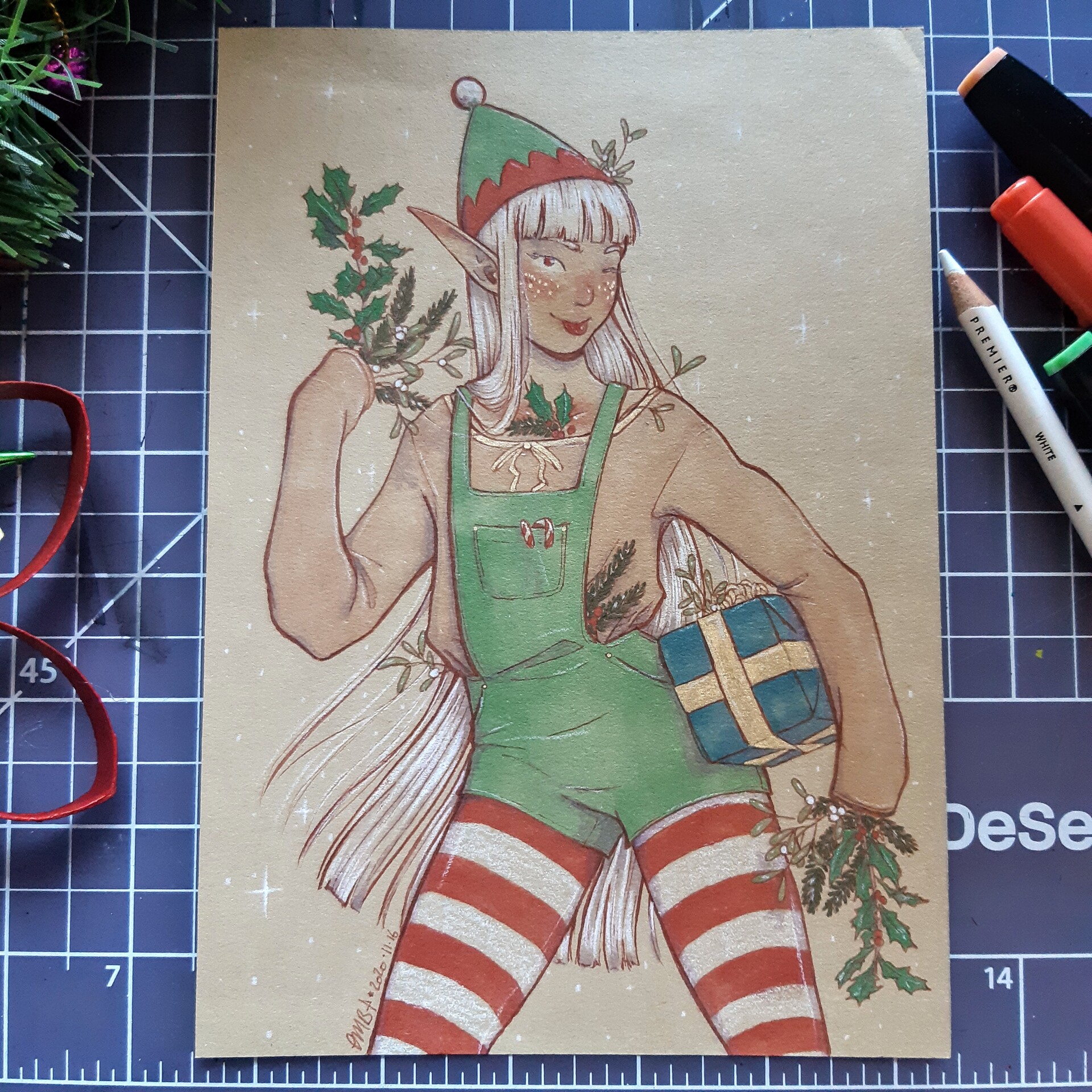 ArtStation - Christmas Elf