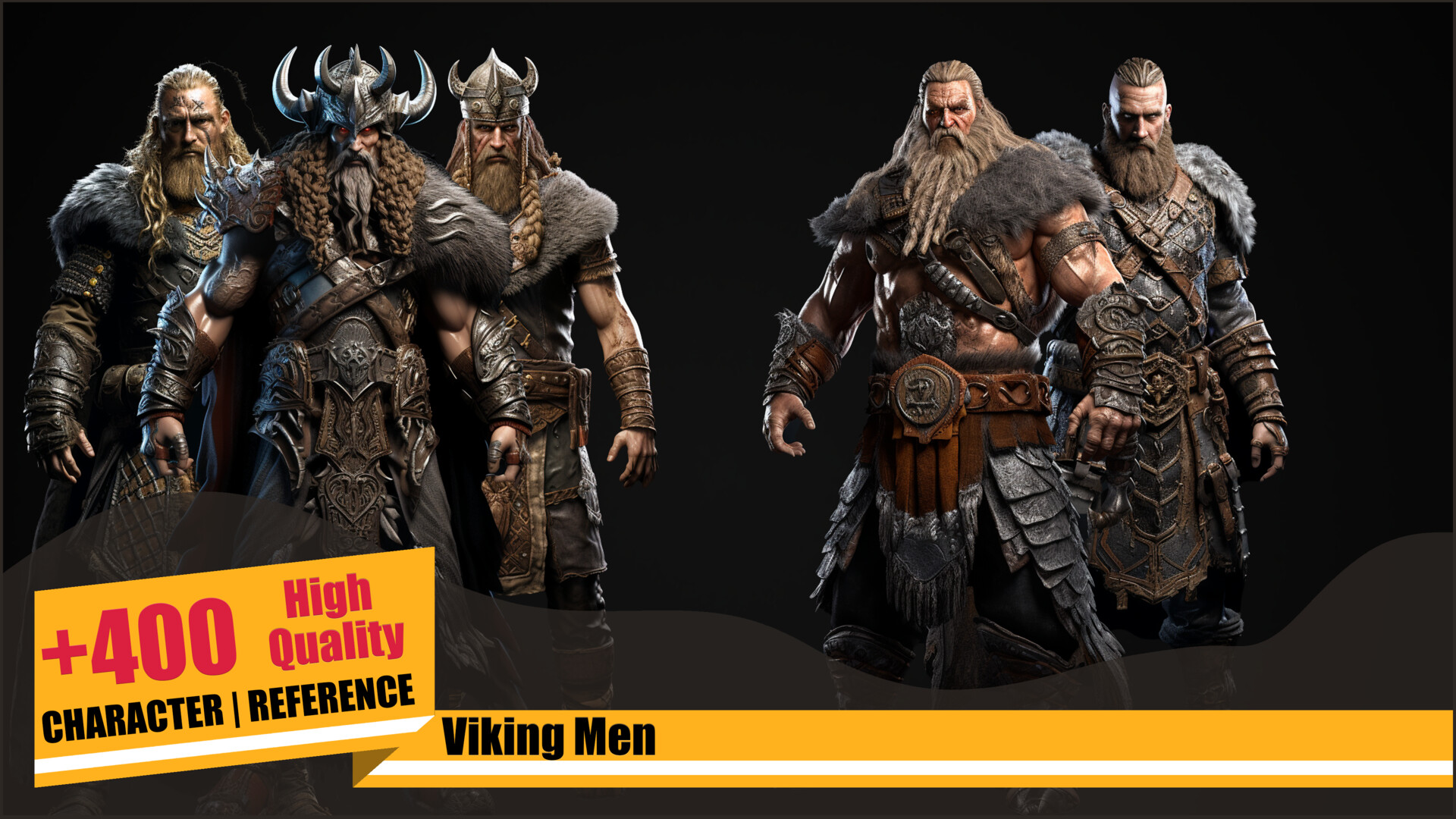 ArtStation - +400 Viking Men Outfit | Reference Images