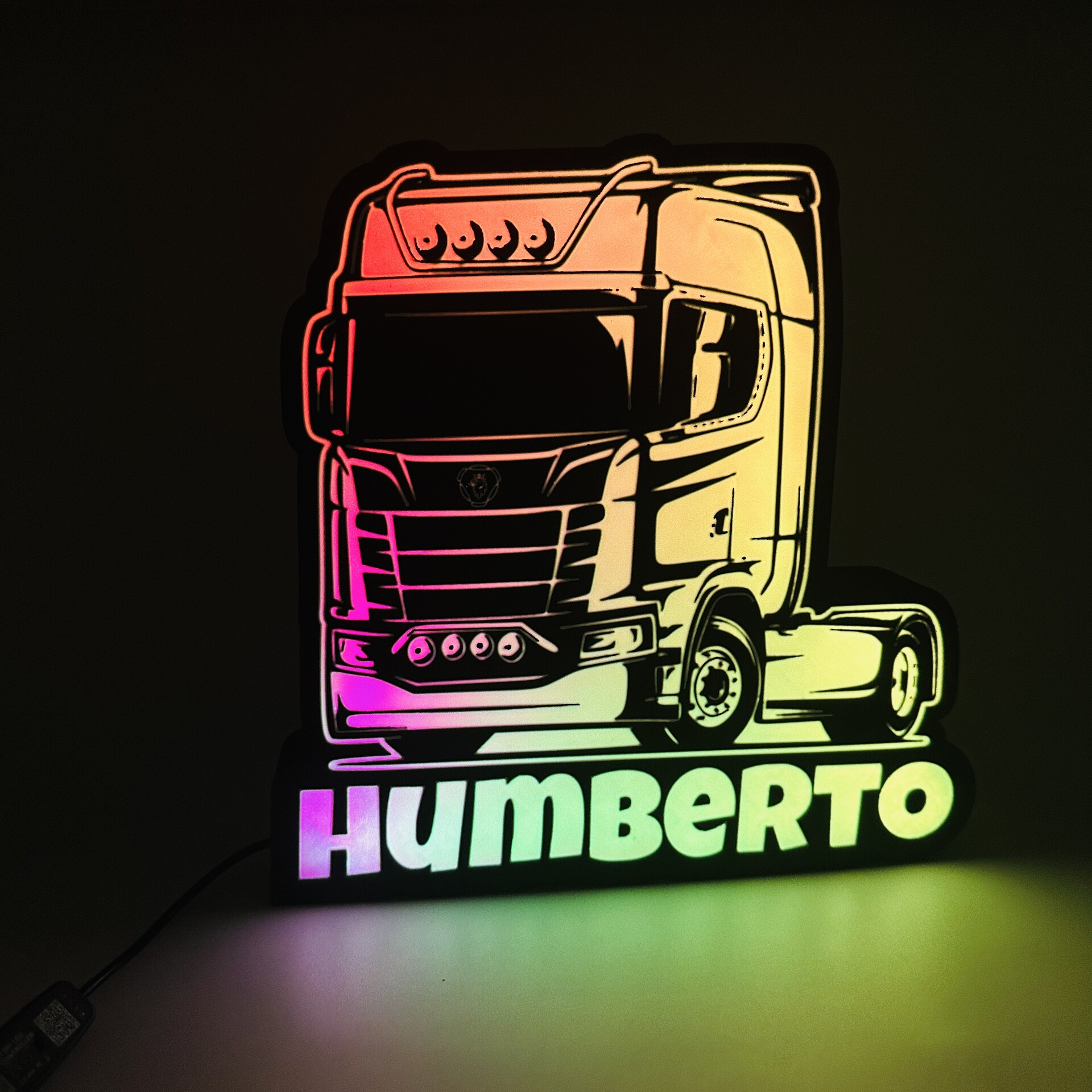 ArtStation - Scania lamp