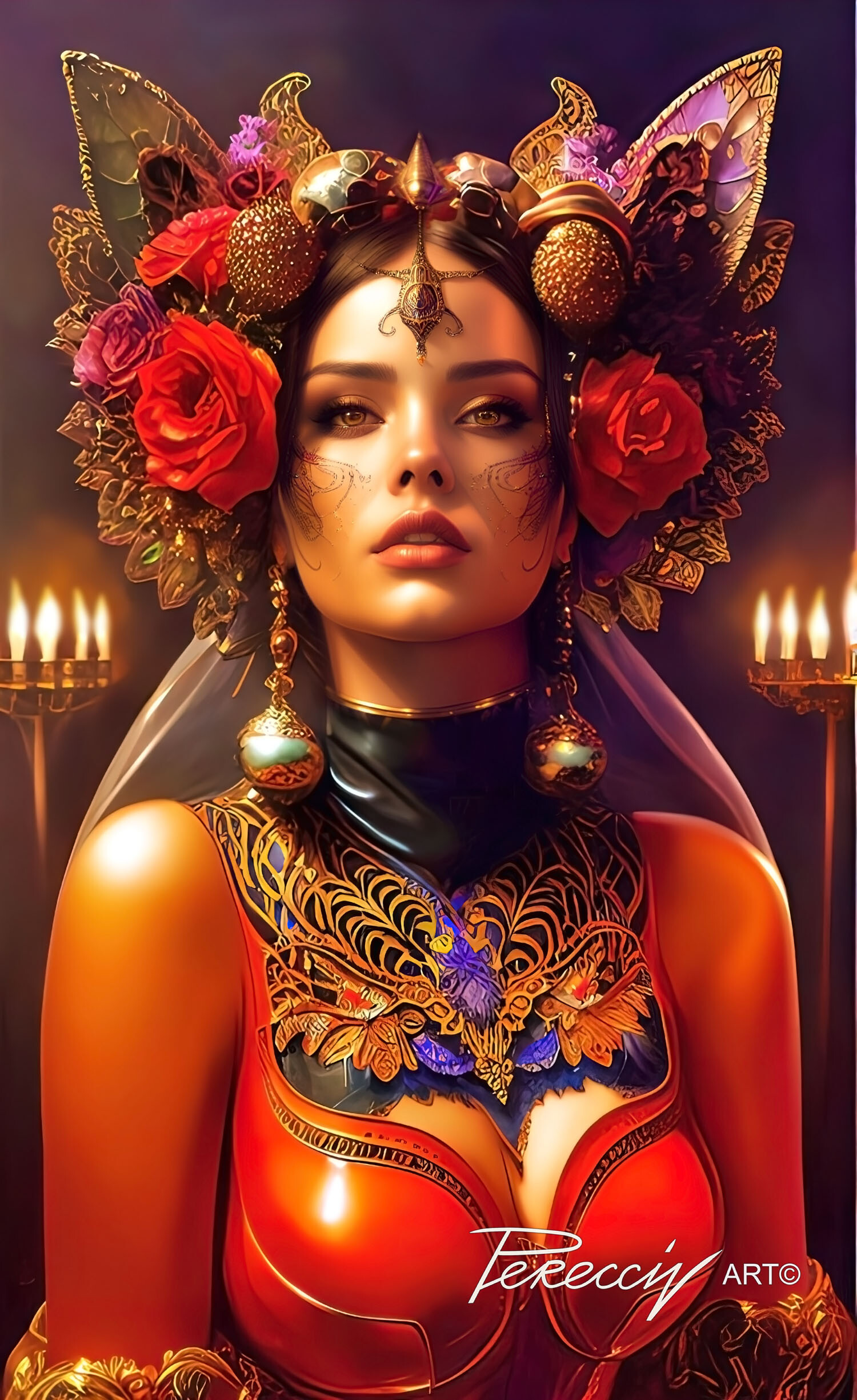 ArtStation - Magic girl - 202307103.