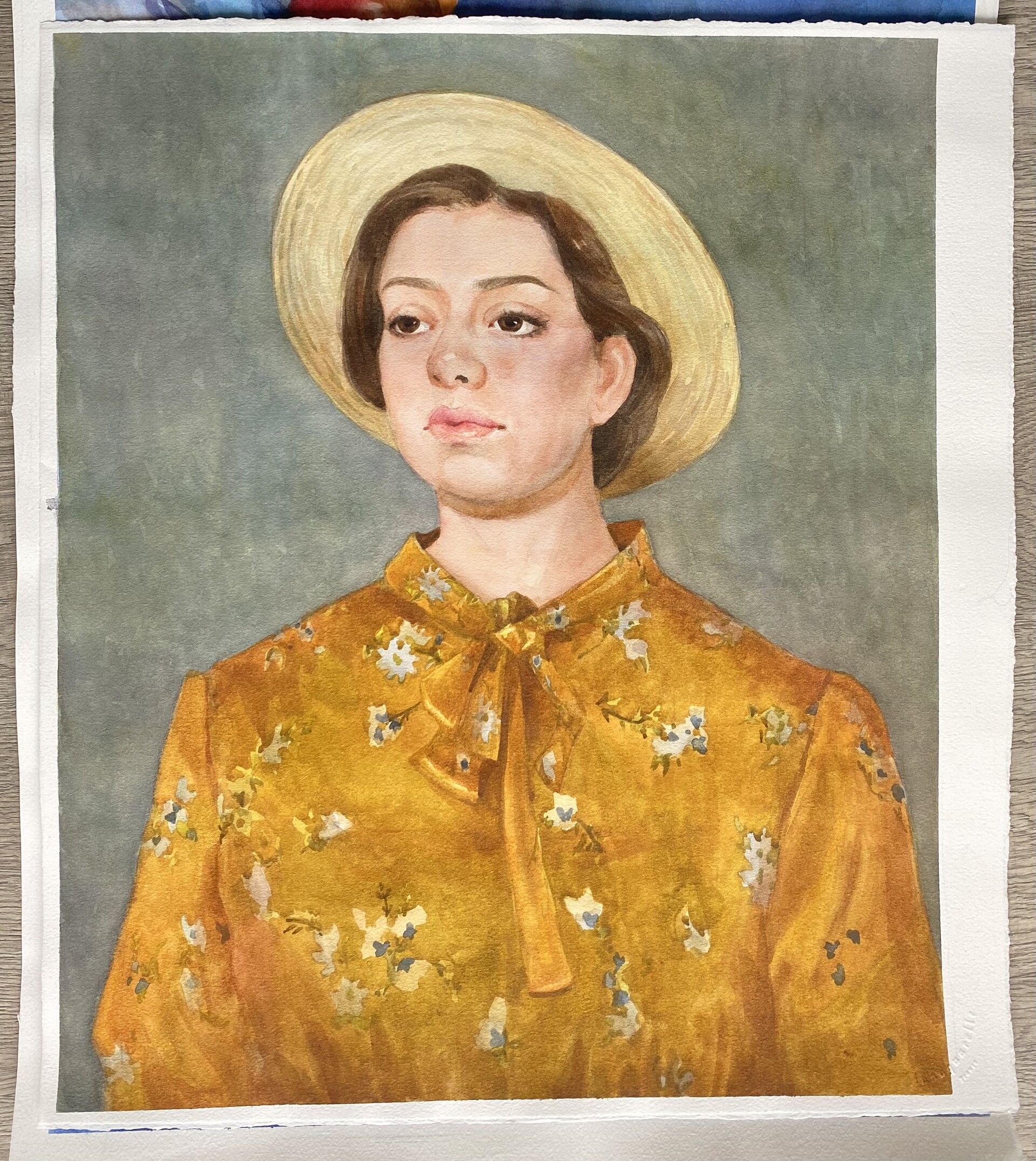 ArtStation - The girl in the hat