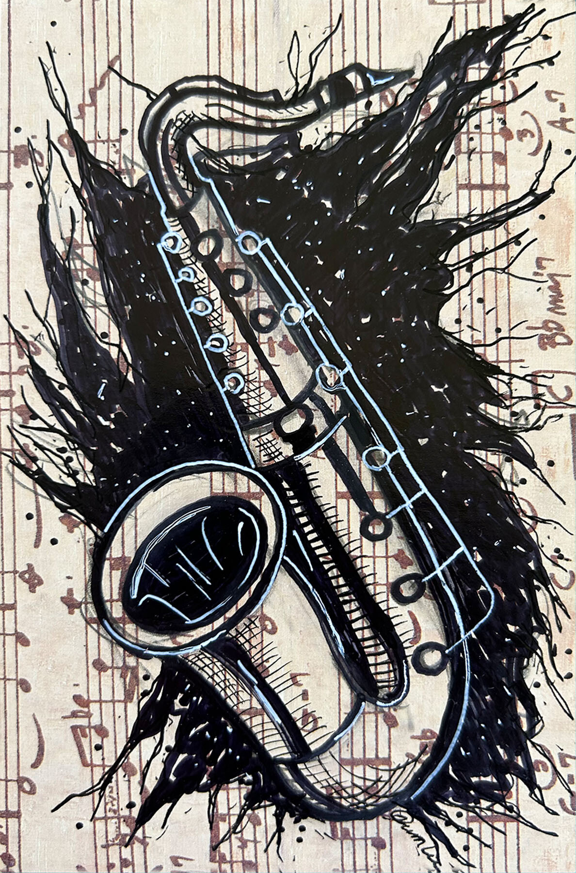 ArtStation - Saxophone