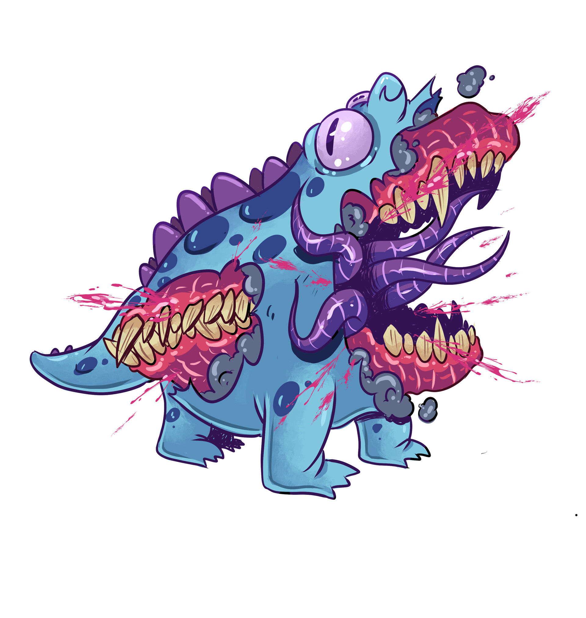 Monkey-Sensei - "Felpitas" horror concept 2