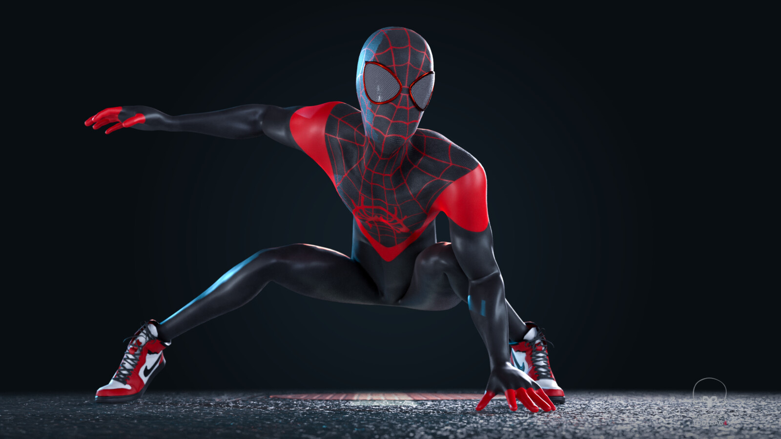 Allaff Pedrosa - Spider-Man Miles Morales