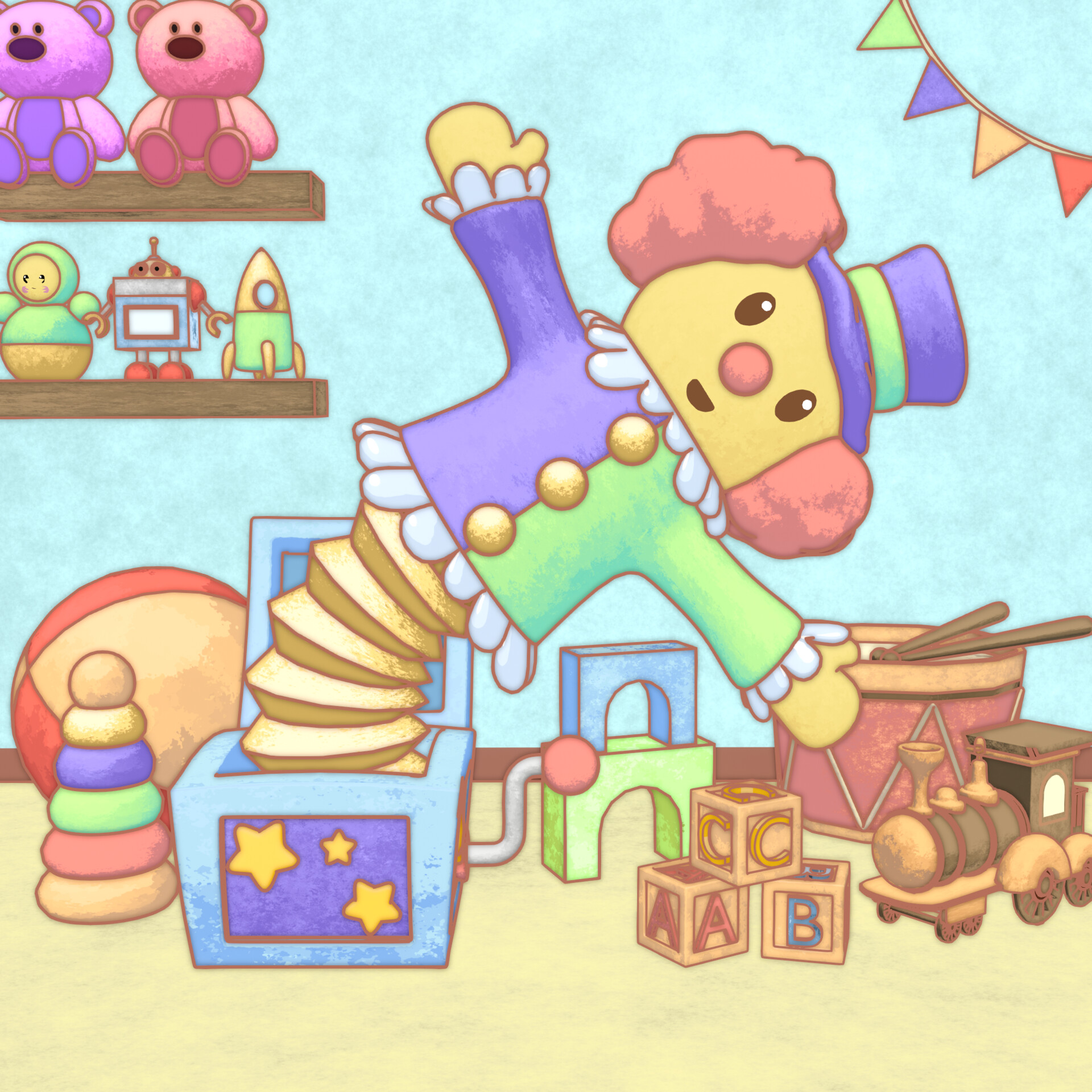 ArtStation - Vintage Toys