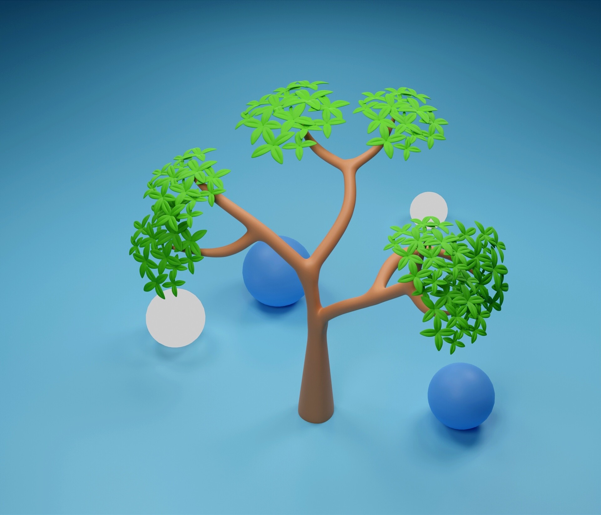 ArtStation - 3D stylized Tree