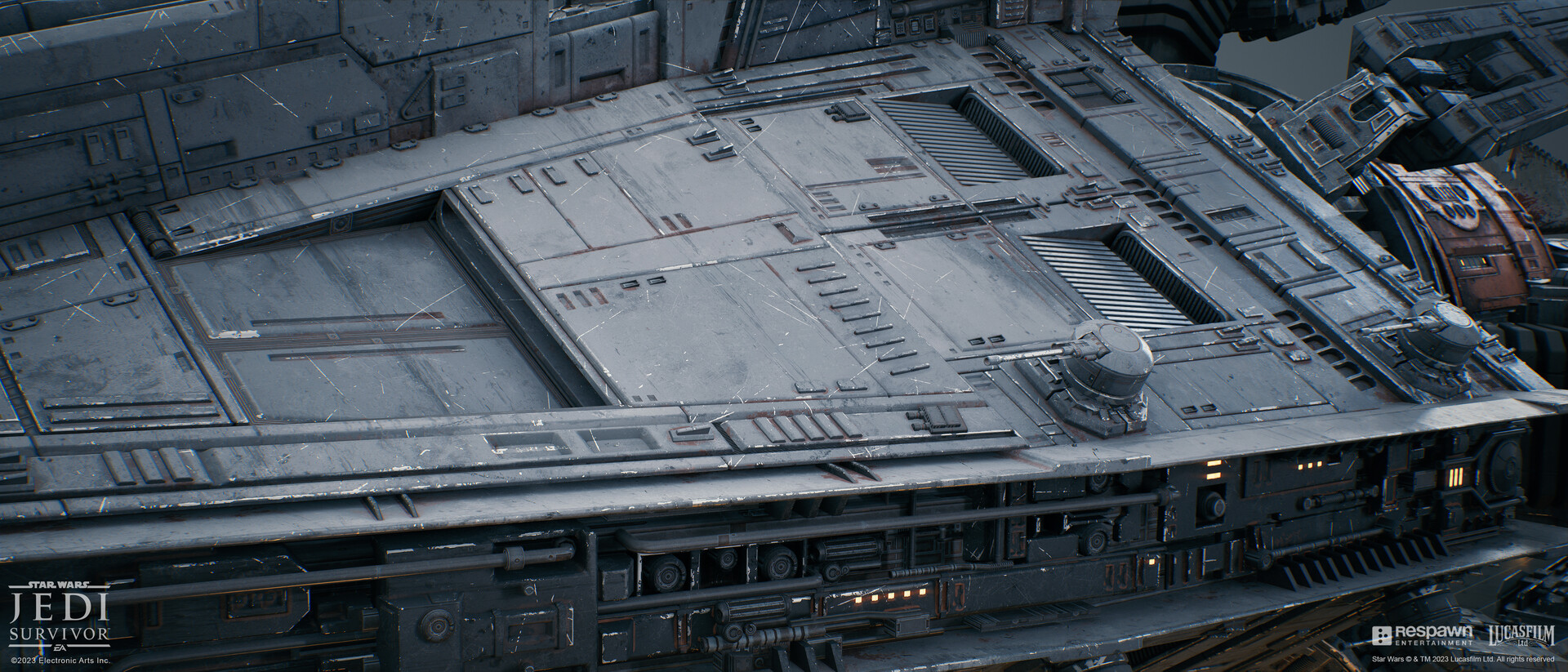 Evan Cwiertny's Portfolio - Star Wars Jedi: Survivor - Imperial Trident ...