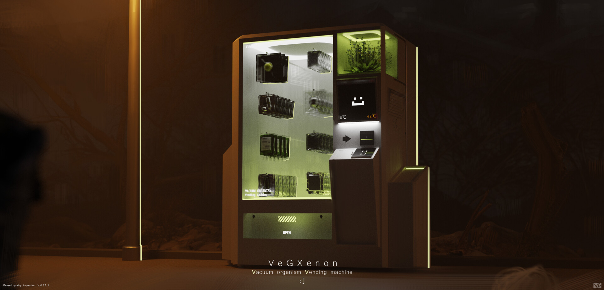 ArtStation - The vending machine :]