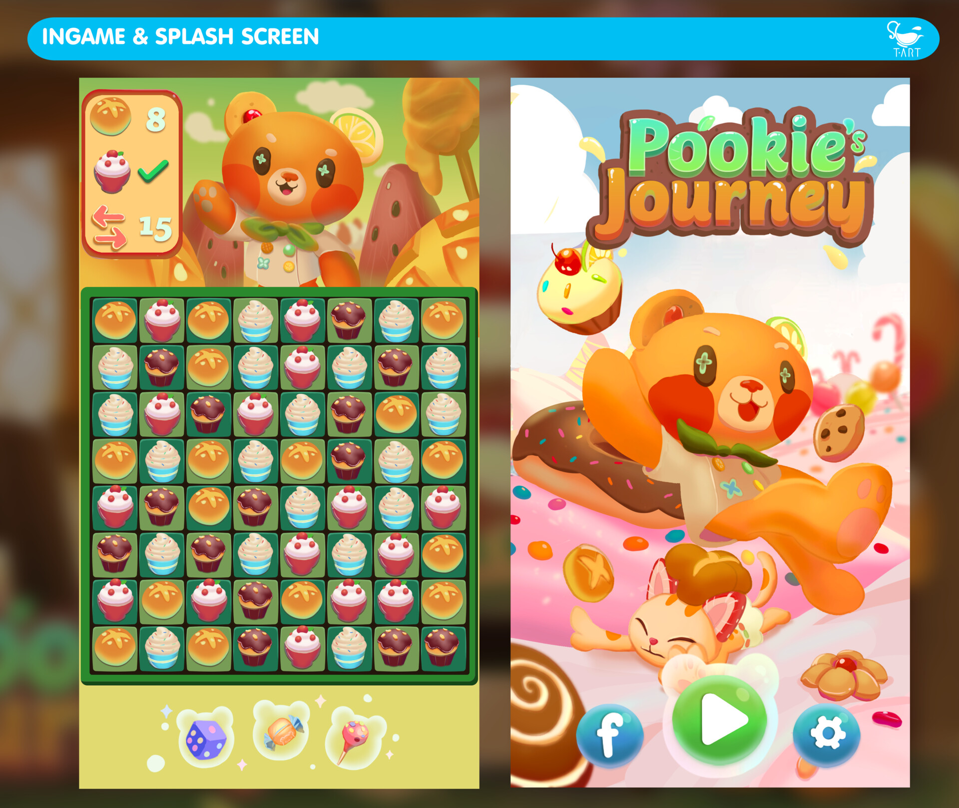 ArtStation - Pookie Journey Casual Game PJ