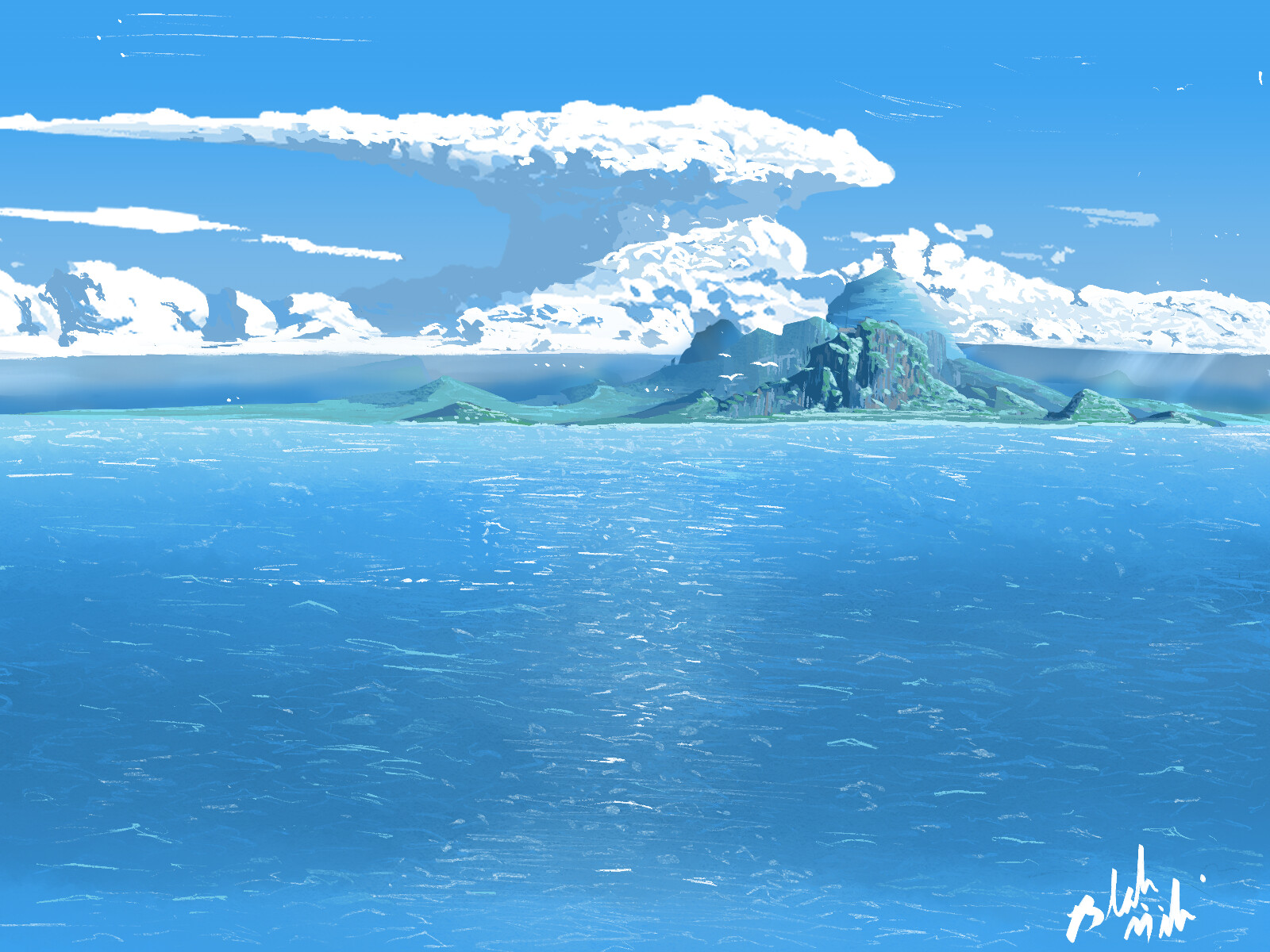 ArtStation - Island Concept