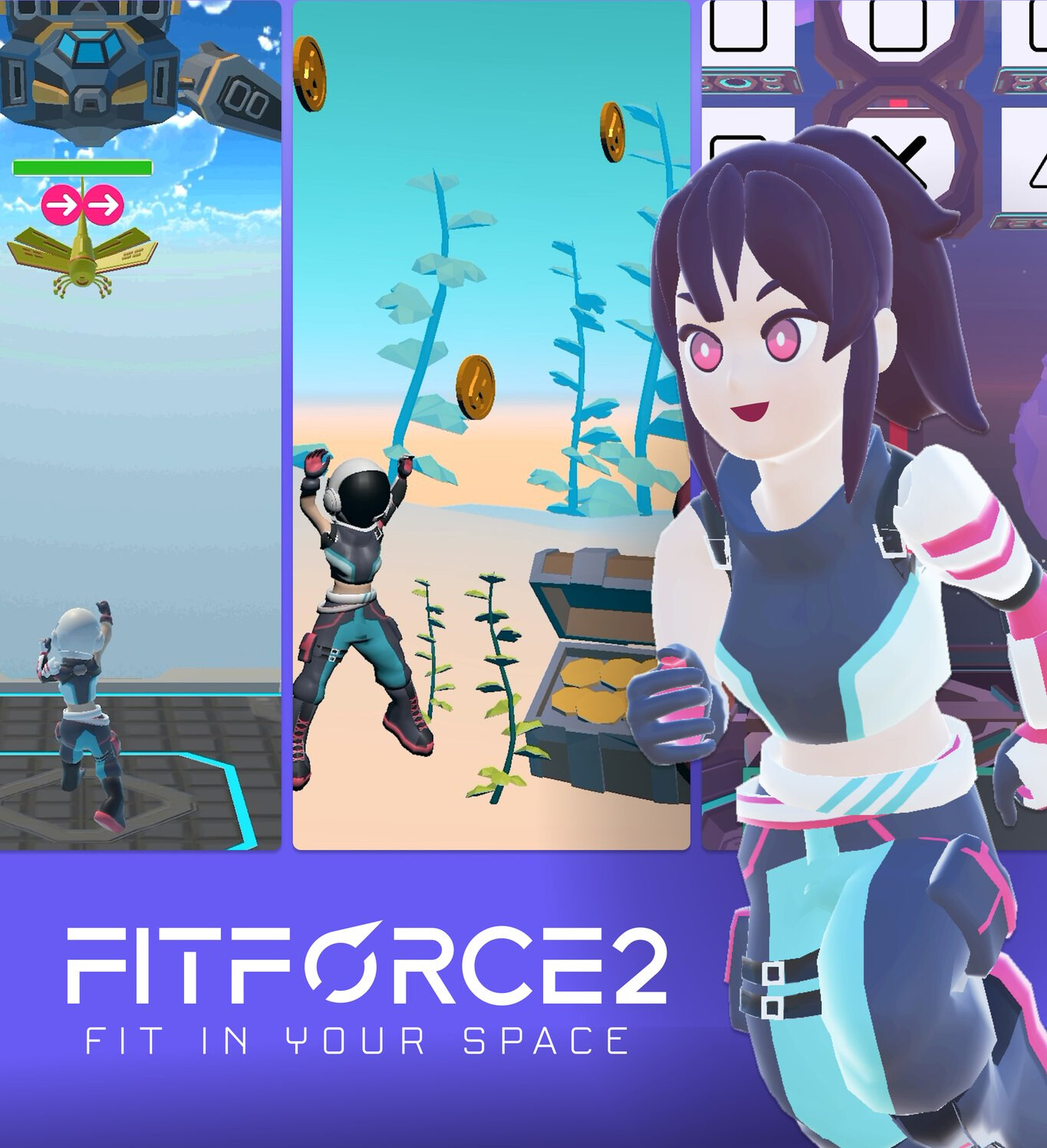 ArtStation - Fitforce 2 : Main Character