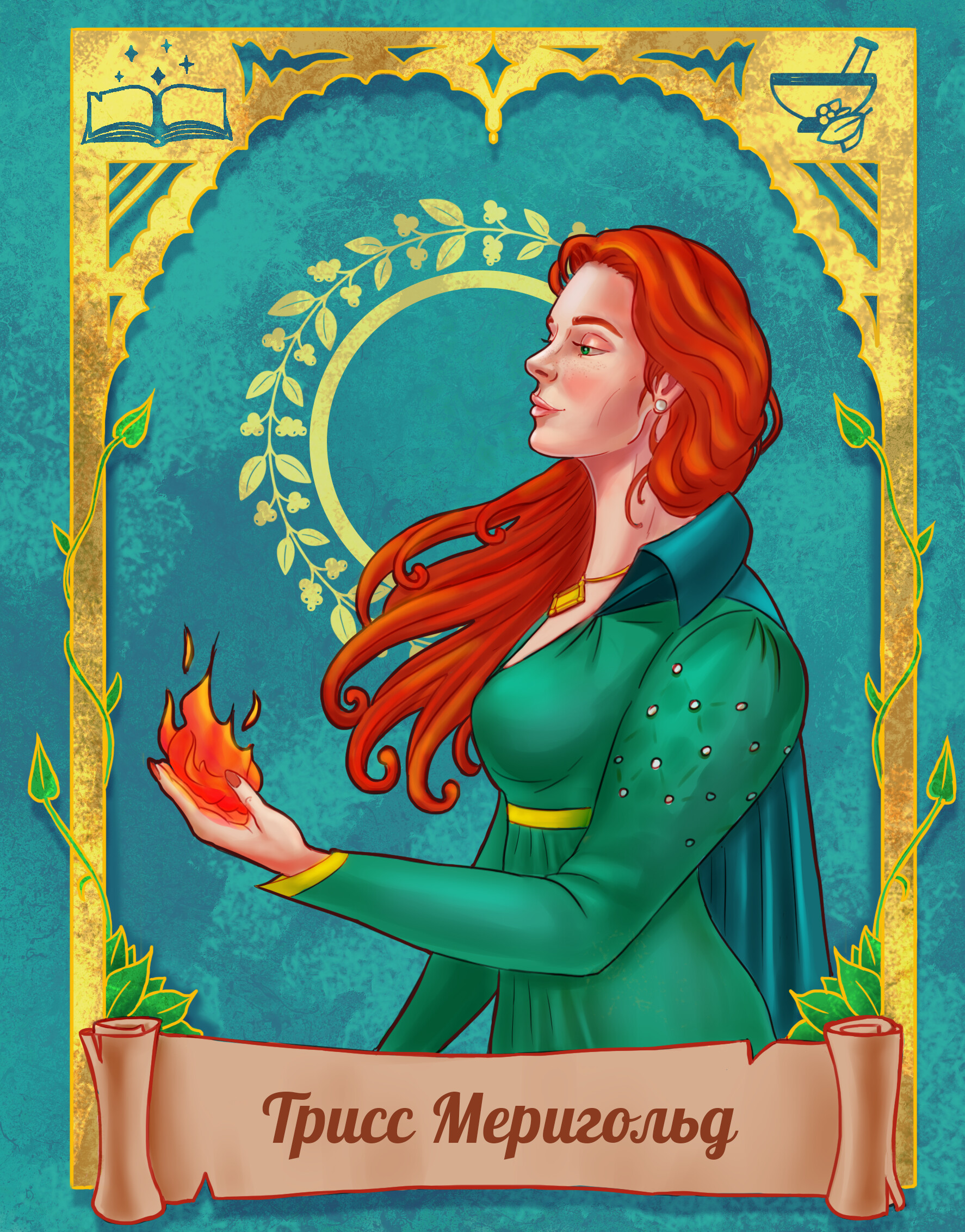 ArtStation - Cards for The Witcher challenge