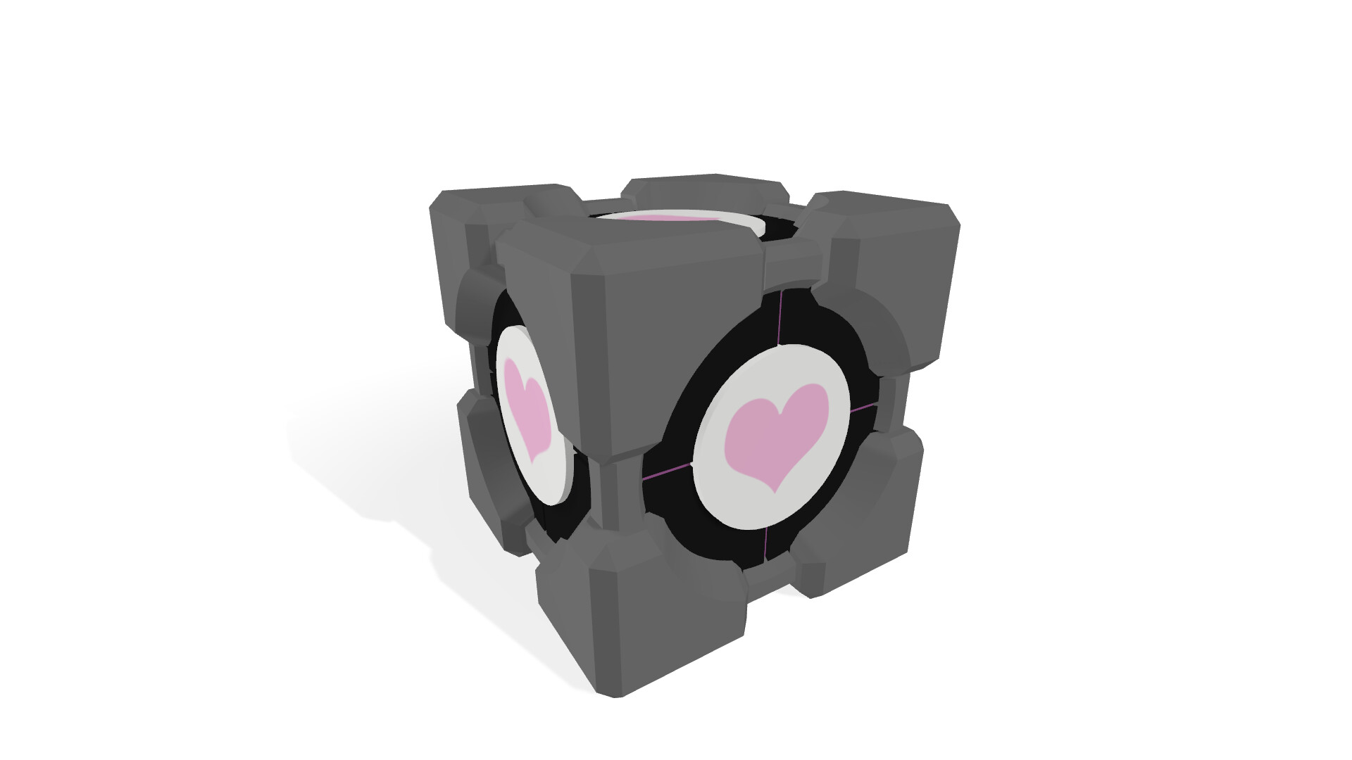 ArtStation - Companion Cube Prop
