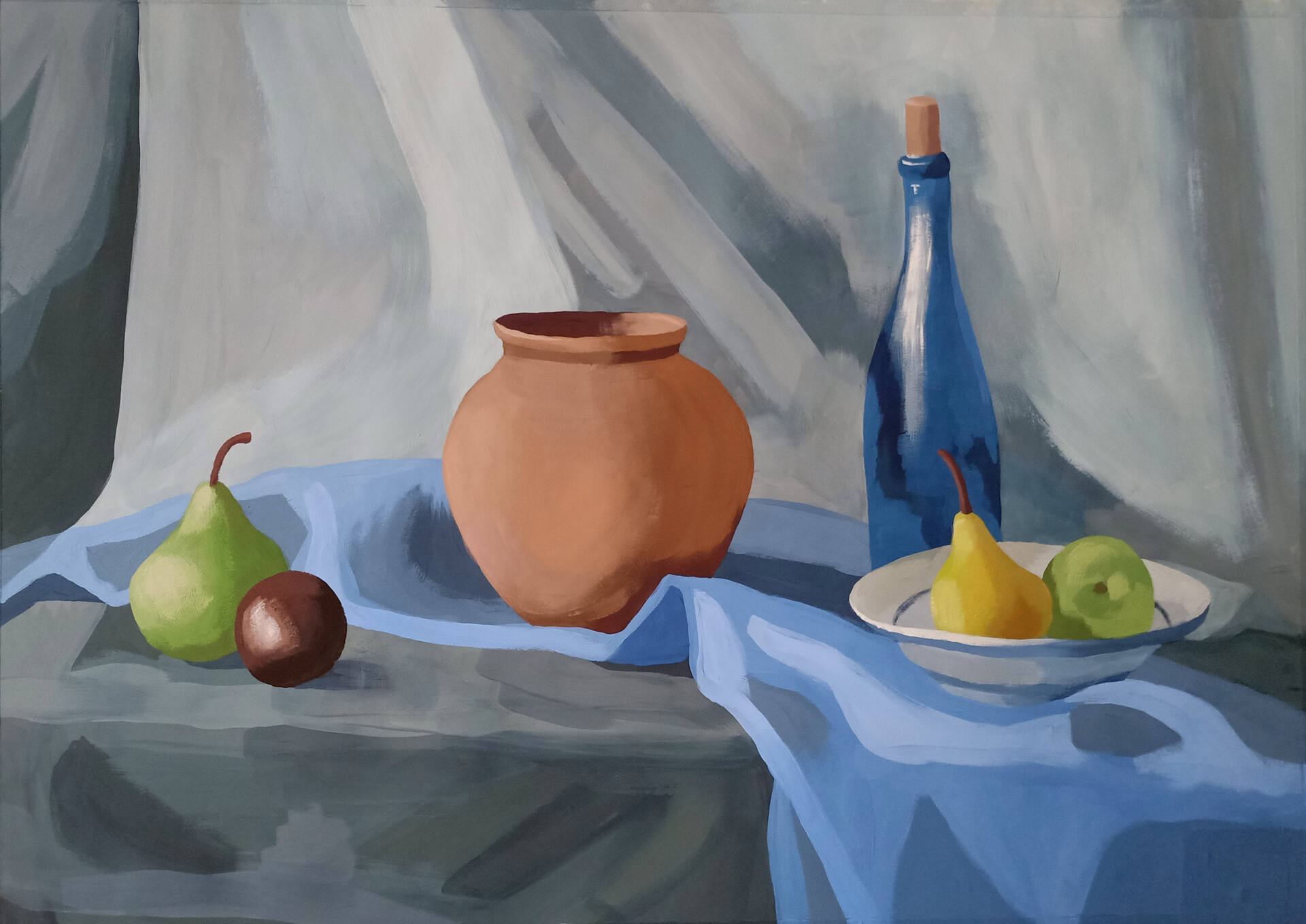 ArtStation - Still life gouache