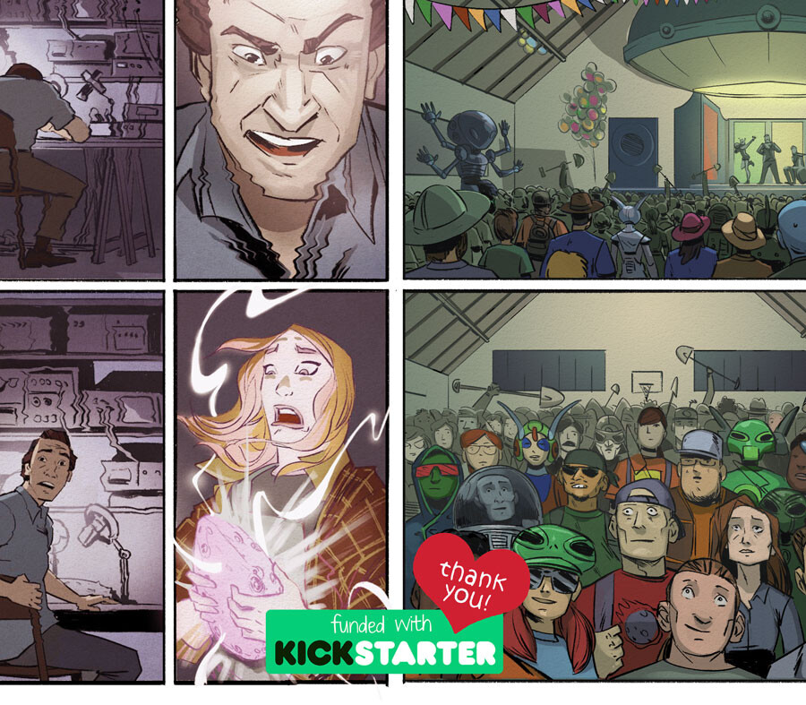 ArtStation - Crater City comic-fully funded on Kickstarter