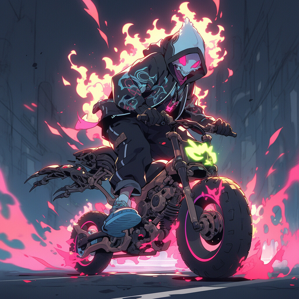 Dominic TT - Radical Reaper on Wheels (Story+Prompt)